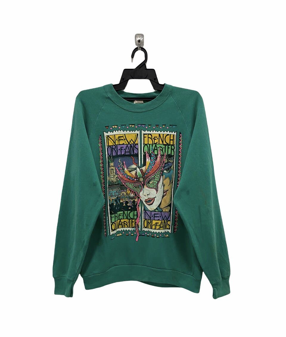 Movie × Vintage Vintage 90s Sweats Sweatshirt New Orleans French ...