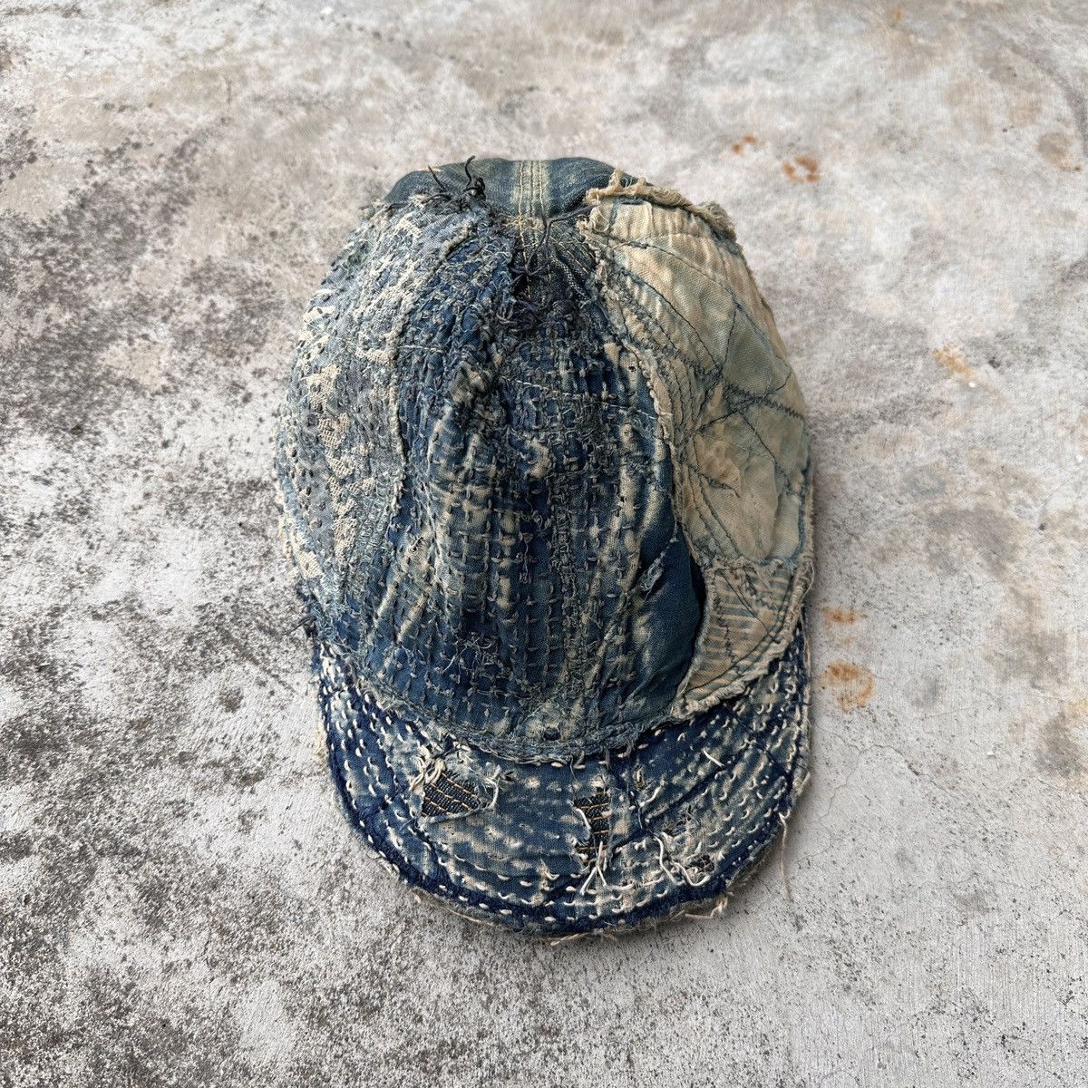 Kapital Kapital Conductor Old Man and the sea crash cap hat Boro | Grailed