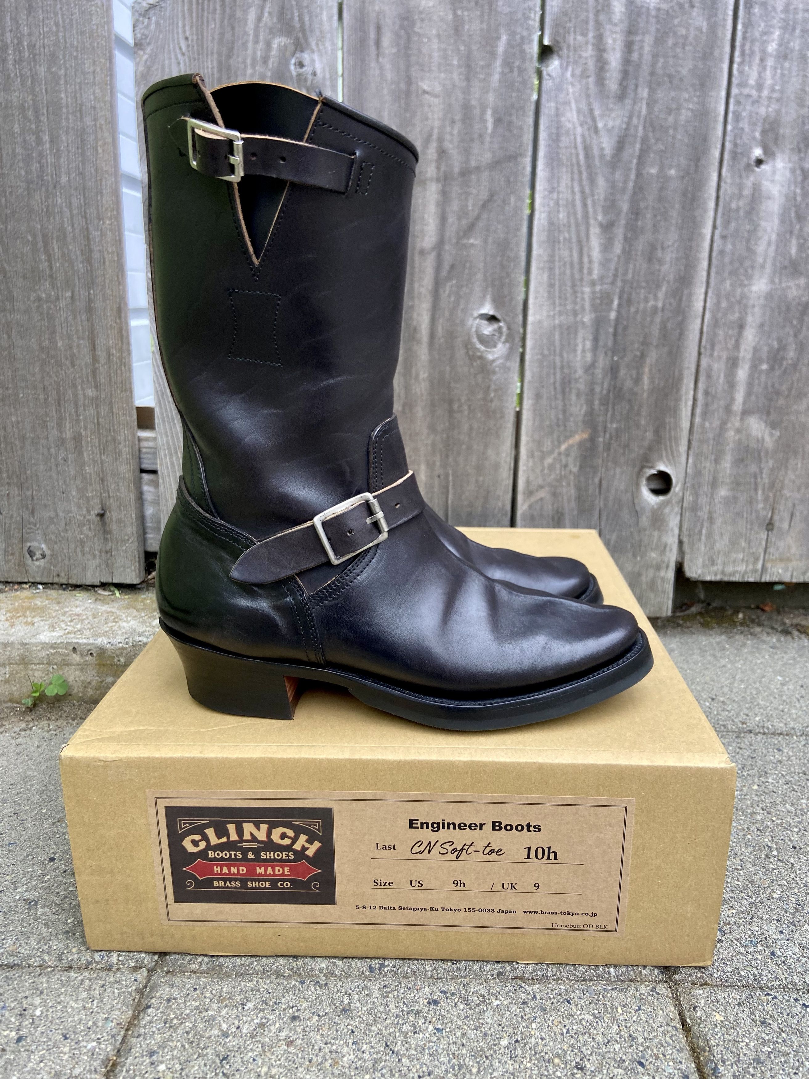 CINCH × Clench × Japanese Brand Brass Tokyo Clinch Horsebutt Leather ...