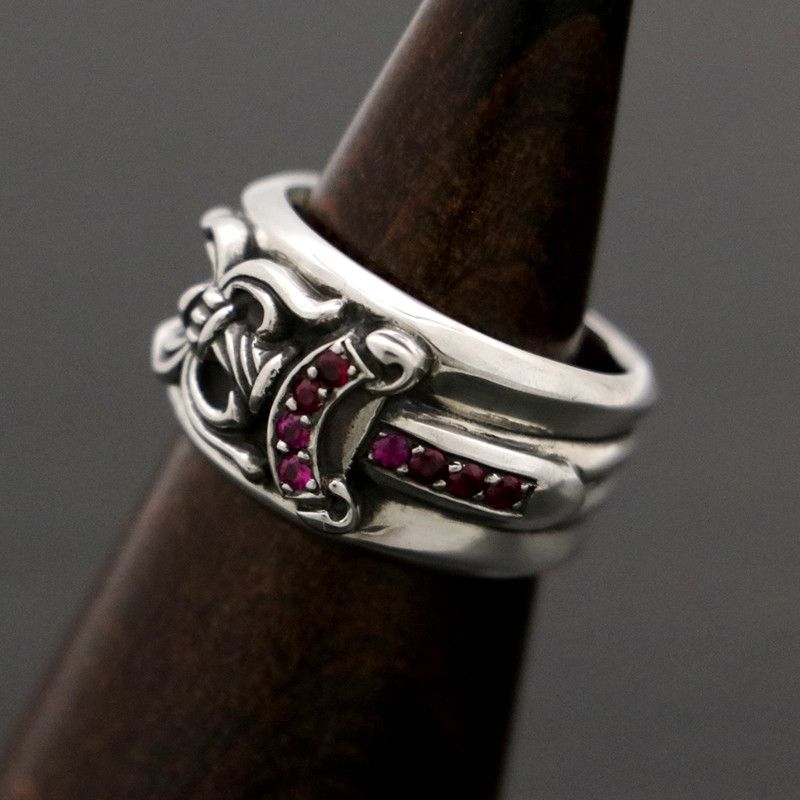 Chrome Hearts Chrome Hearts Ruby Dagger Ring | Grailed