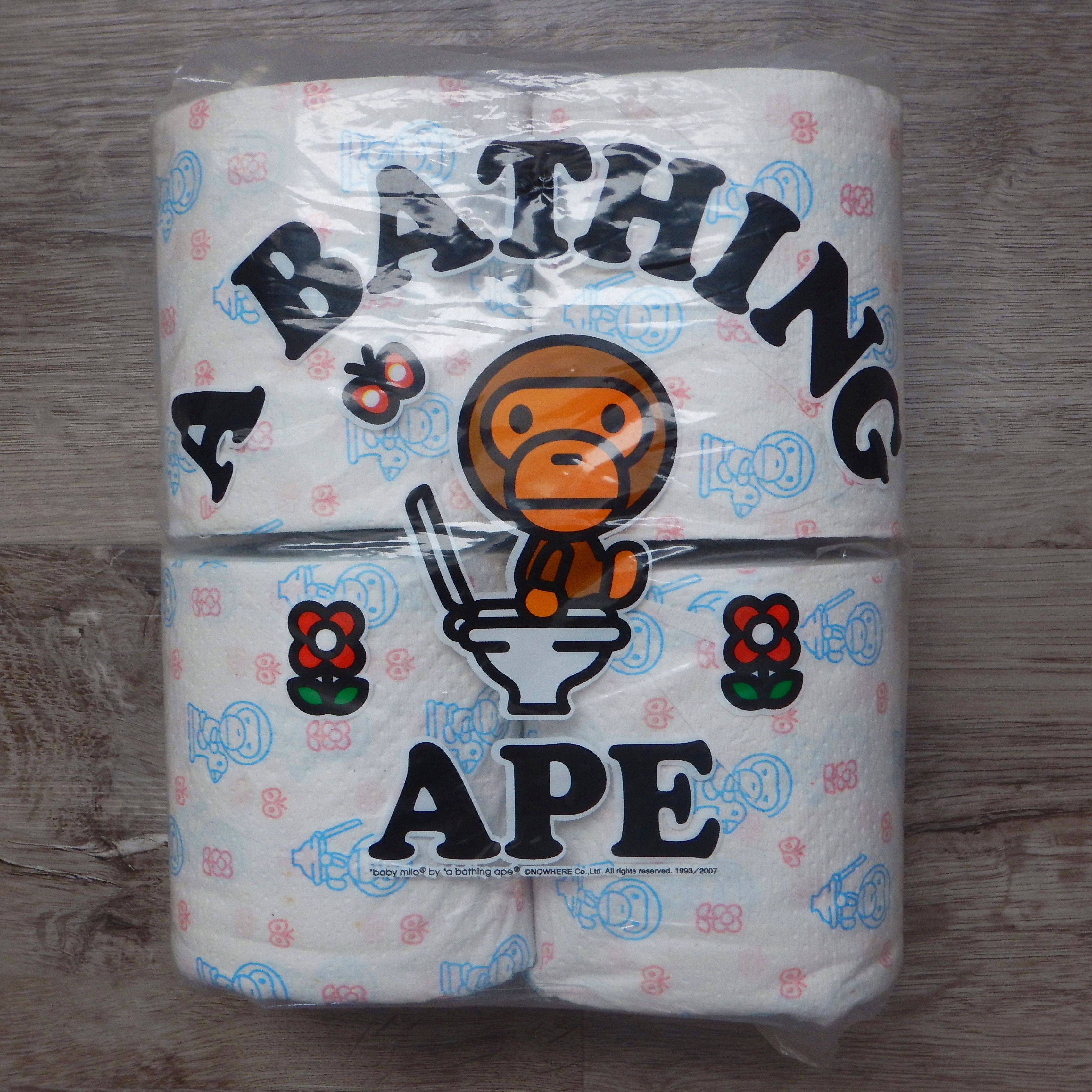 Bape 2007 Bape Baby Milo Toilet Paper 4-Pack | Grailed