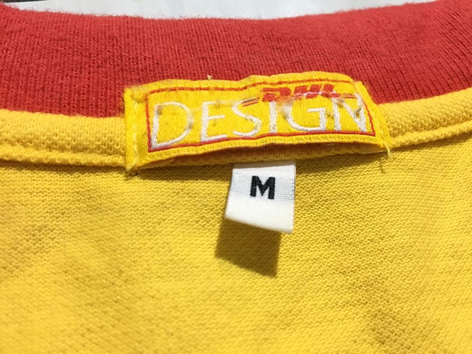 Dhl Vintage DHL polo shirt DHL Shipping uniform DHL Express | Grailed