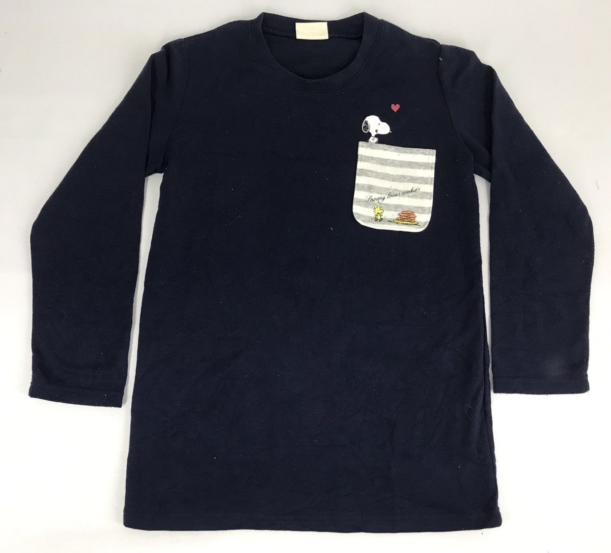 Cartoon Network Snoopy Peanuts Single Pocket Longsleeve | Grailed