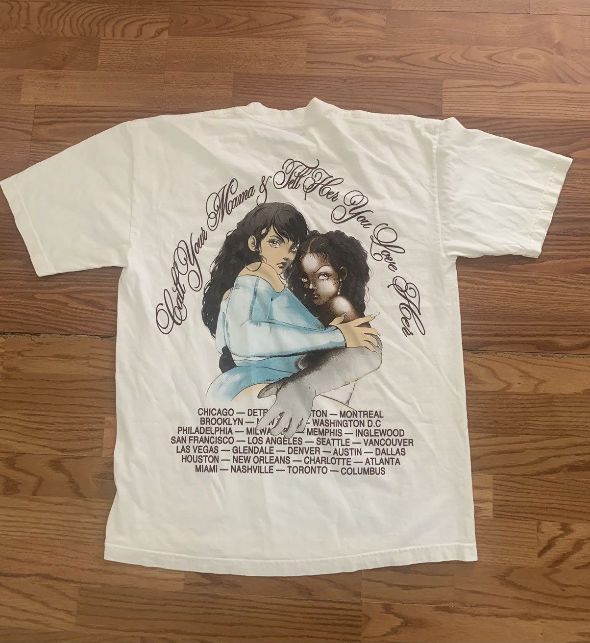 Octobers Very Own Drake it’s all a blue anime girl tour tee | Grailed