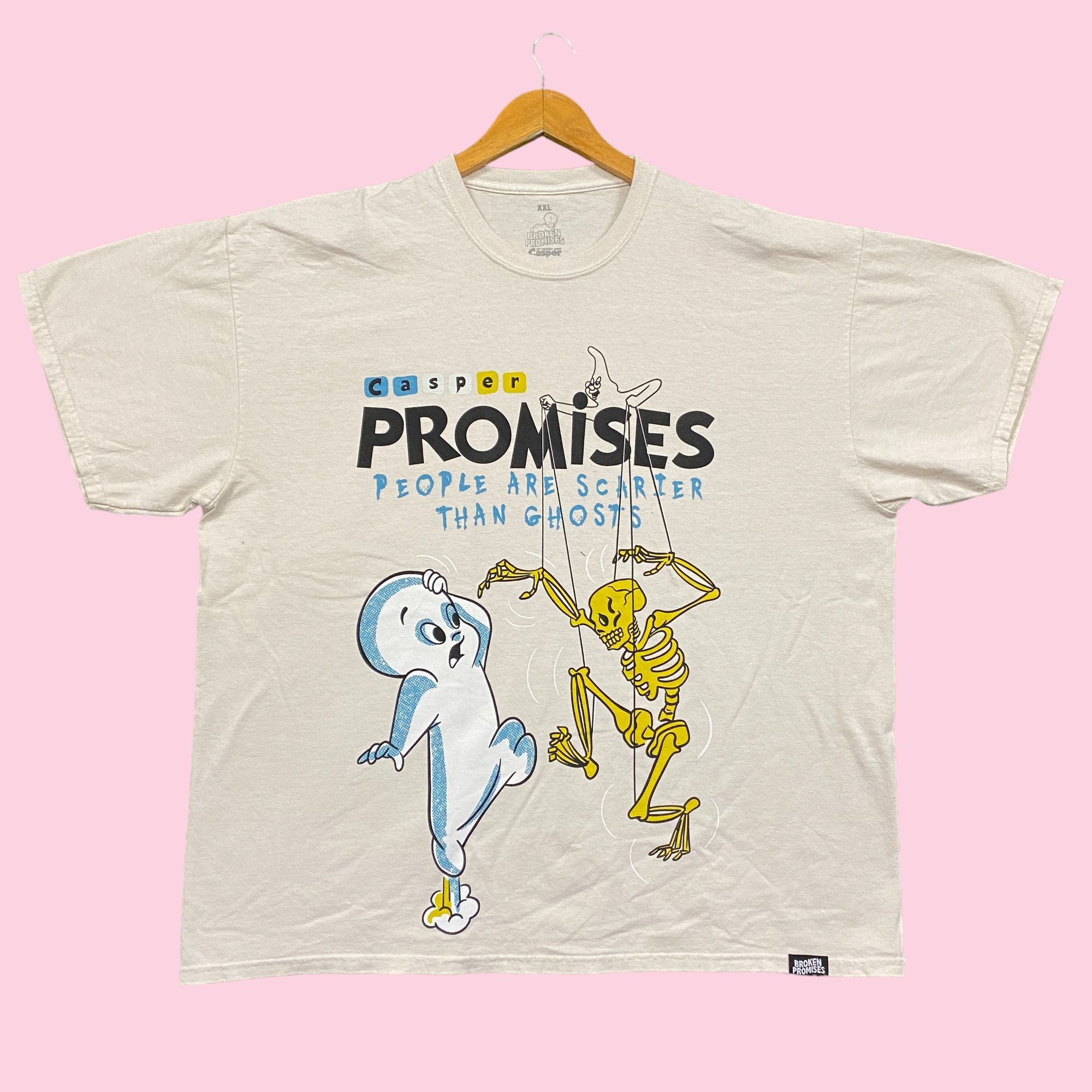 Movie Broken Promises x Casper People Are Scarier Than Ghost Tee X ...