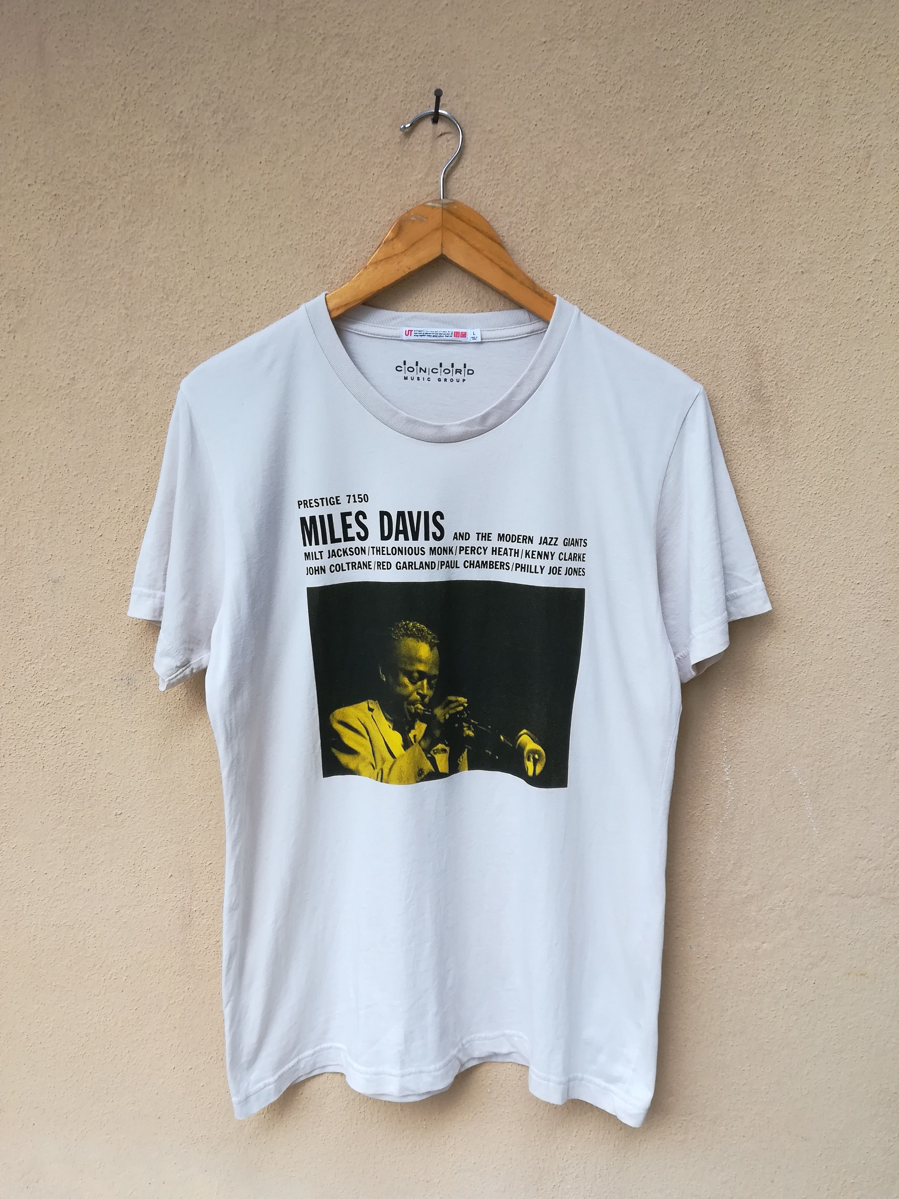 Band Tees × Uniqlo Miles Davis Uniqlo Tee | Grailed