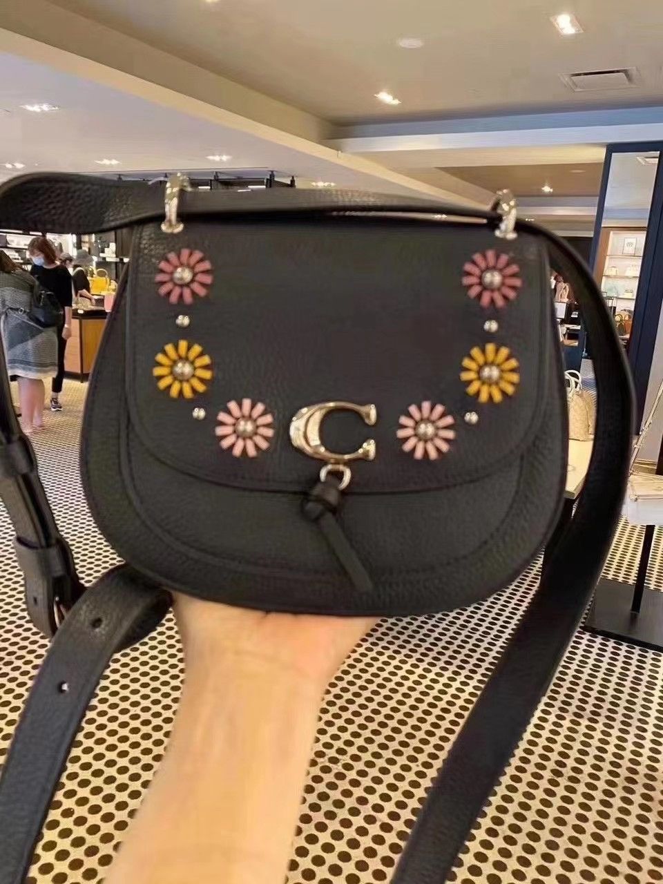 Coach REMI SADDLE BAG IN COLORBLOCK SIGNATURE CANVAS | Grailed
