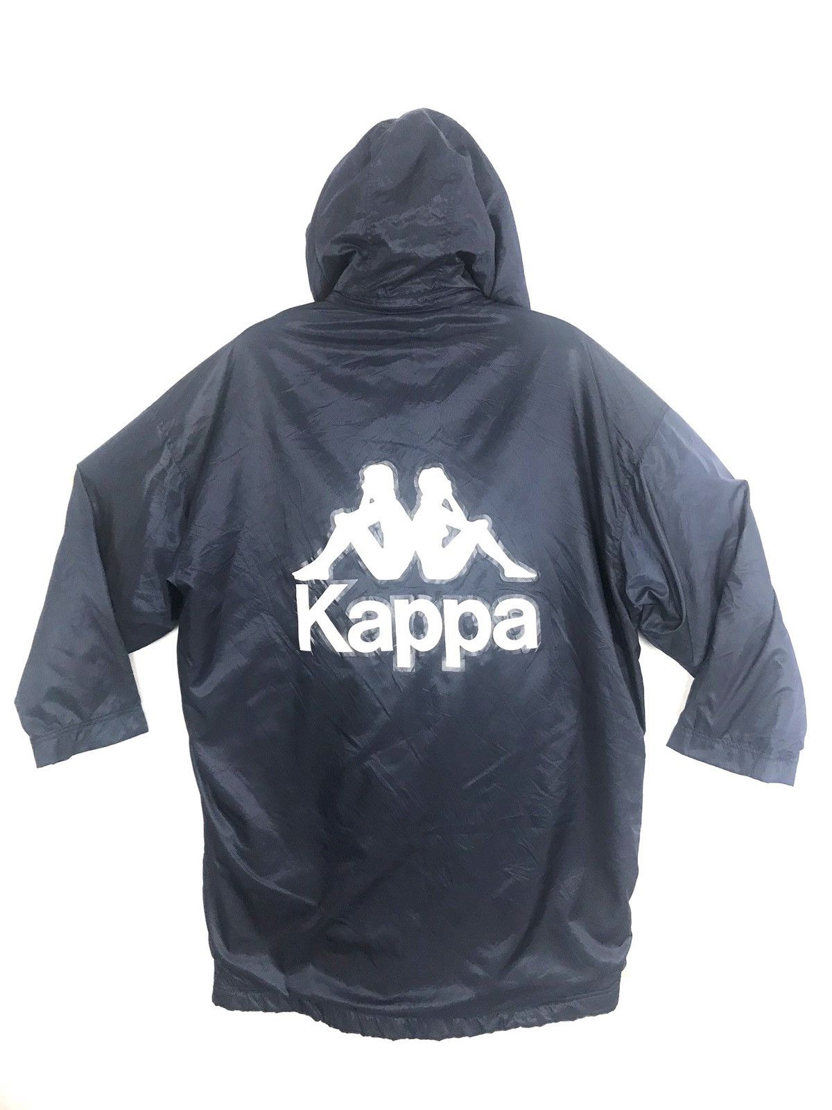 Vintage Kappa Sherpa Parka Coach Jacket Padded Hoodie | Grailed