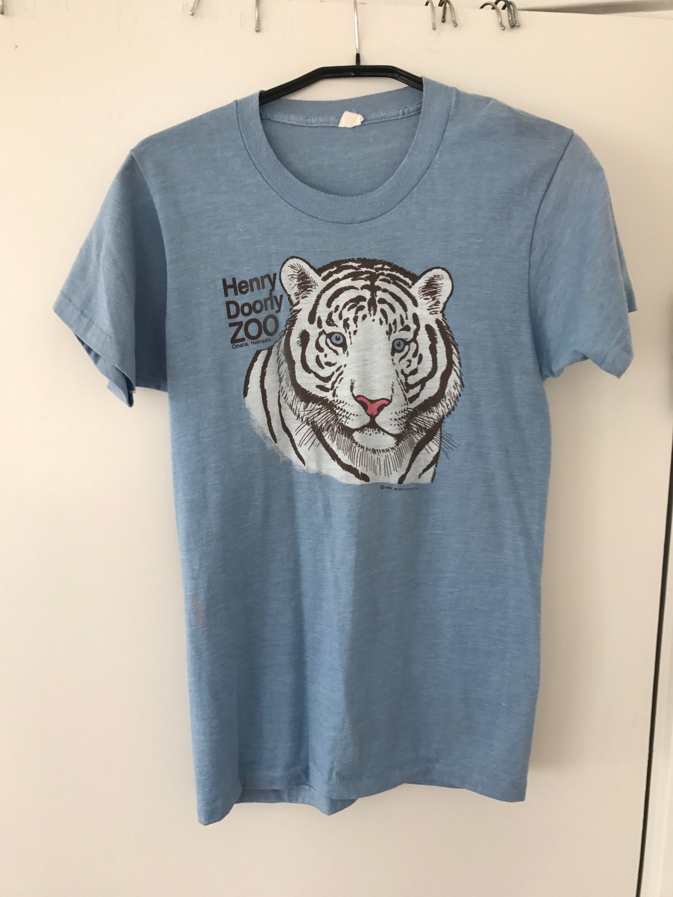 Vintage White tiger blue vintage jim Morrison shirt | Grailed