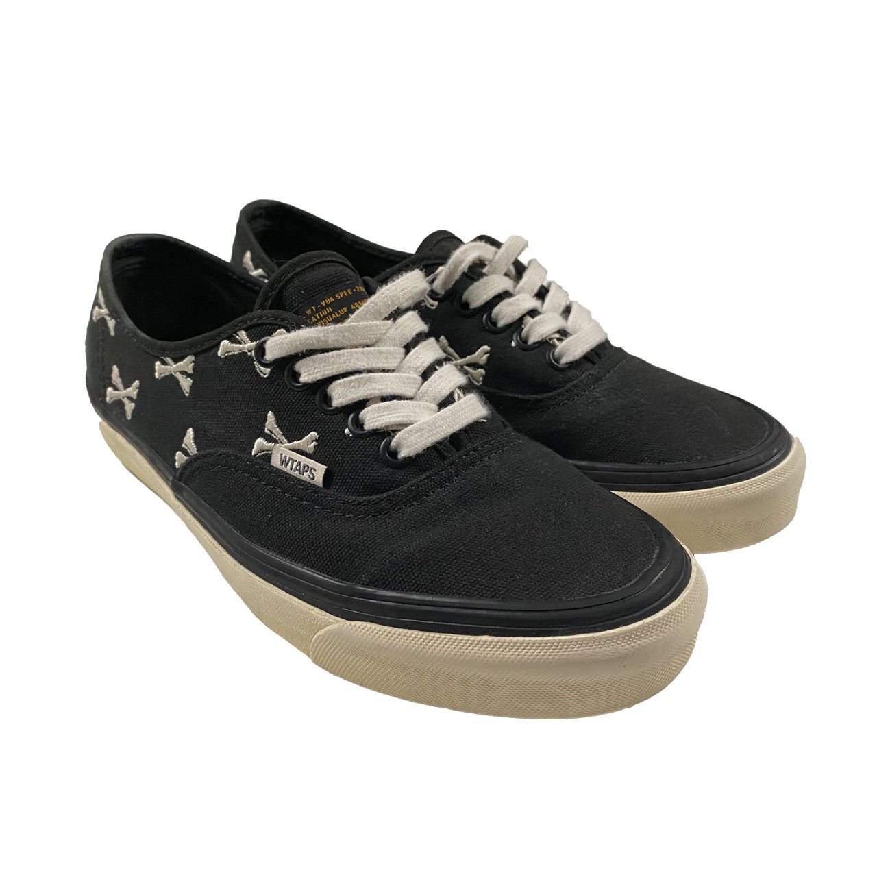Vans Vans x WTAPS x OG Authentic LX 'Bones' colorway black/white | Grailed