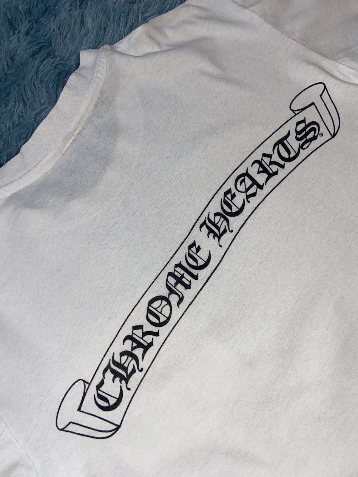 Chrome Hearts × Vintage Vintage 90’s Chrome Hearts OG Scroll Logo ...