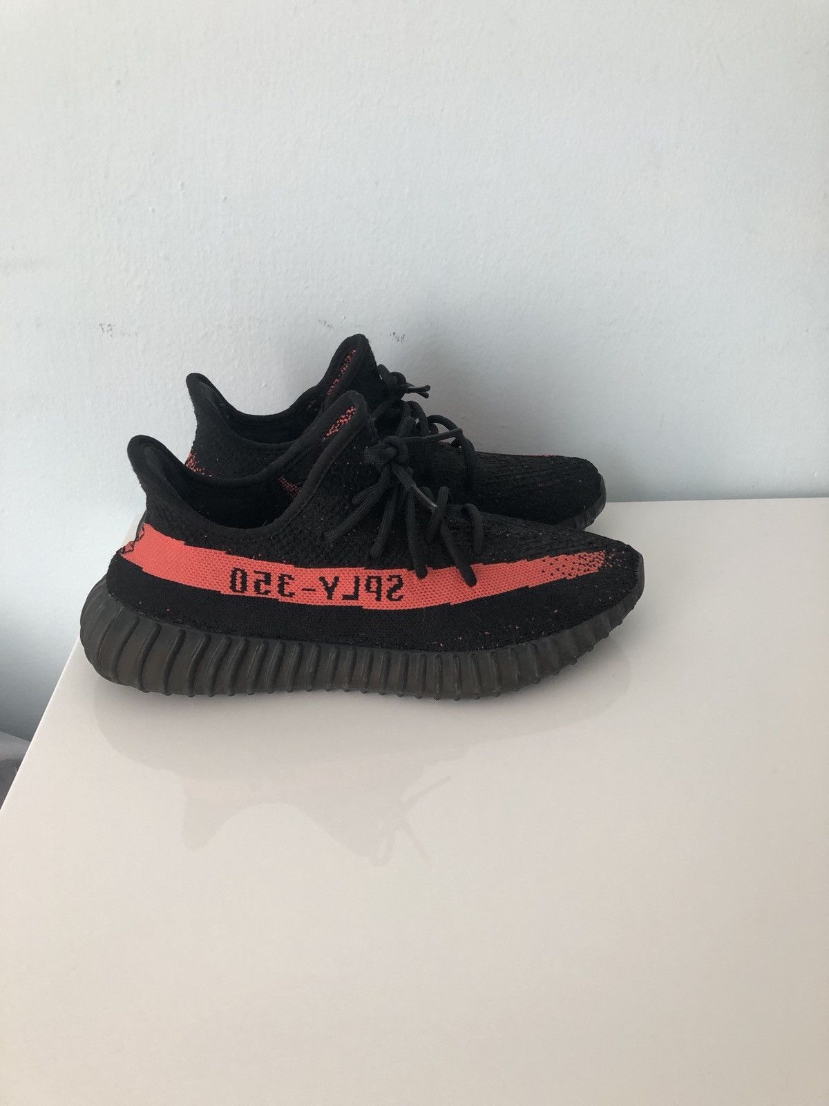 Adidas 350 V2 Red Stripe | Grailed