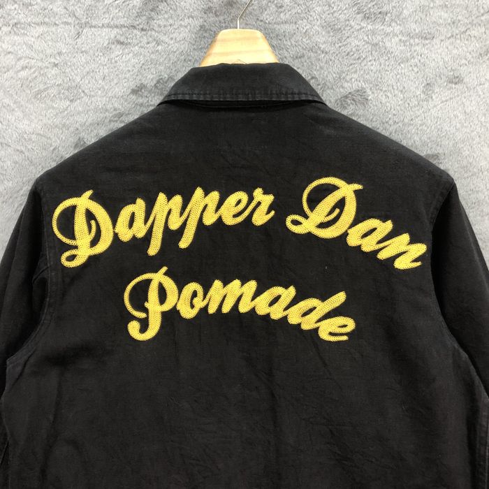 Vintage DAPPER DAN POMADE TEMPTATION TRUCKER JACKET #5762-205 | Grailed