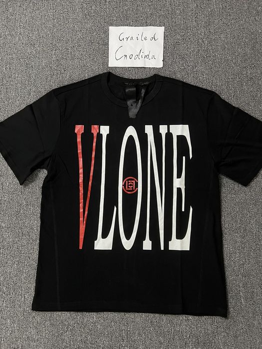 Vlone DS vlone x clot dragon tee | Grailed