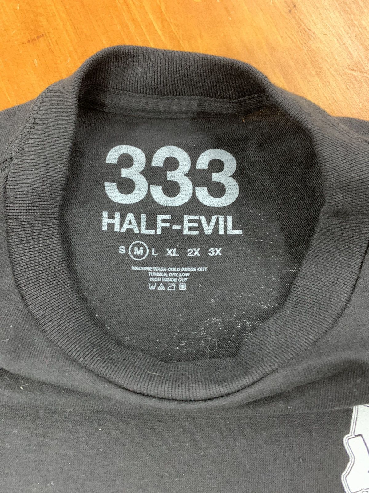 Half Evil × Streetwear × Vintage Half-Evil 333 Logo T-Shirt | Grailed