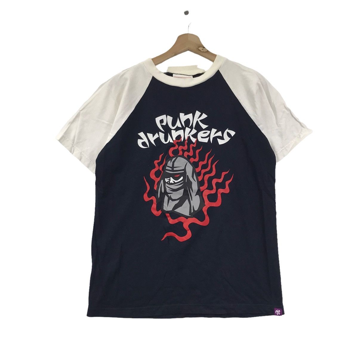 Vintage PUNK DRUNKERS Uncool is Cool Japanese Brand Raglan T shirt ...