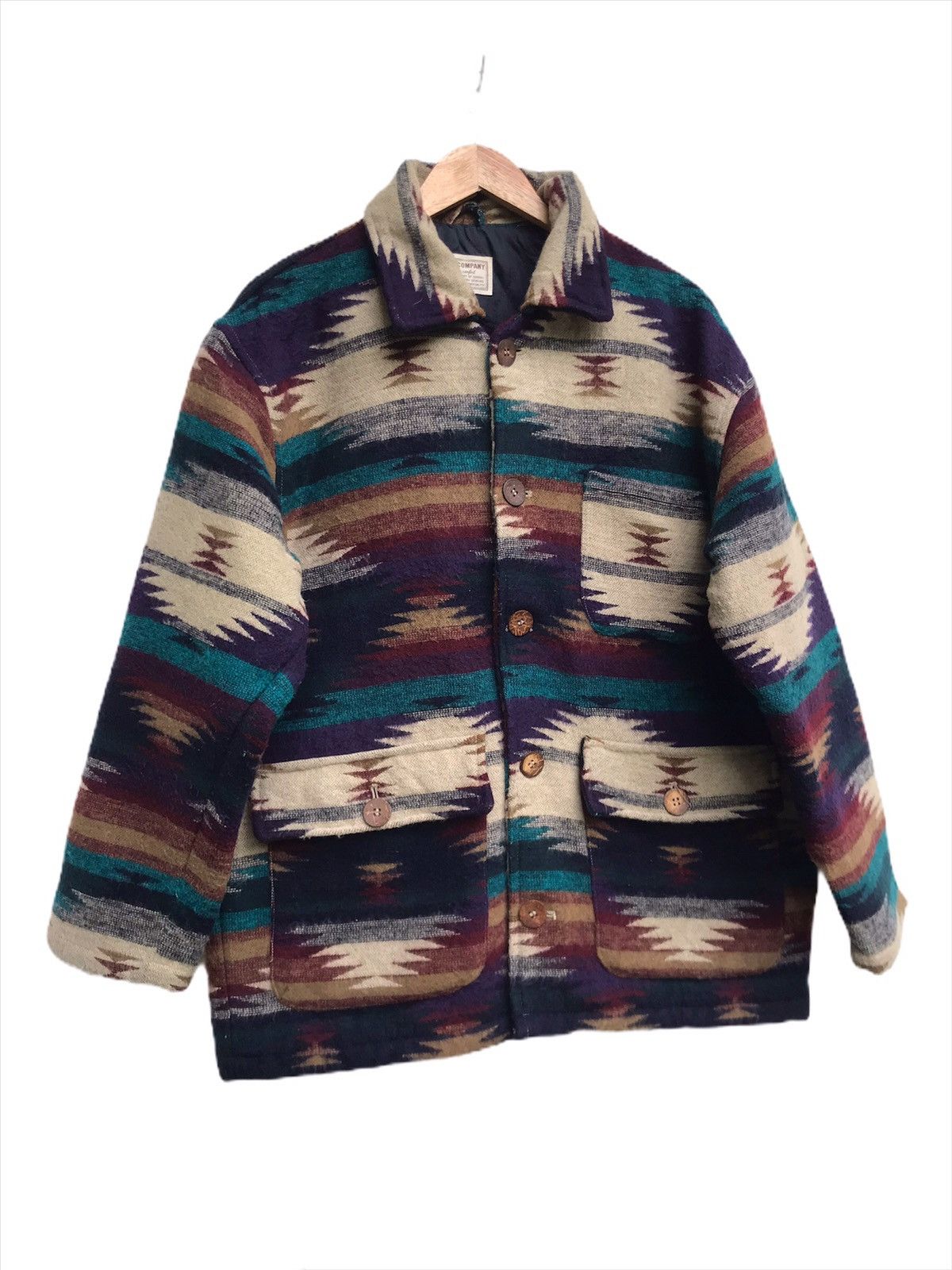 Japanese Brand × Native × Navajo Polar Fleece Native Navajo Aztec ...
