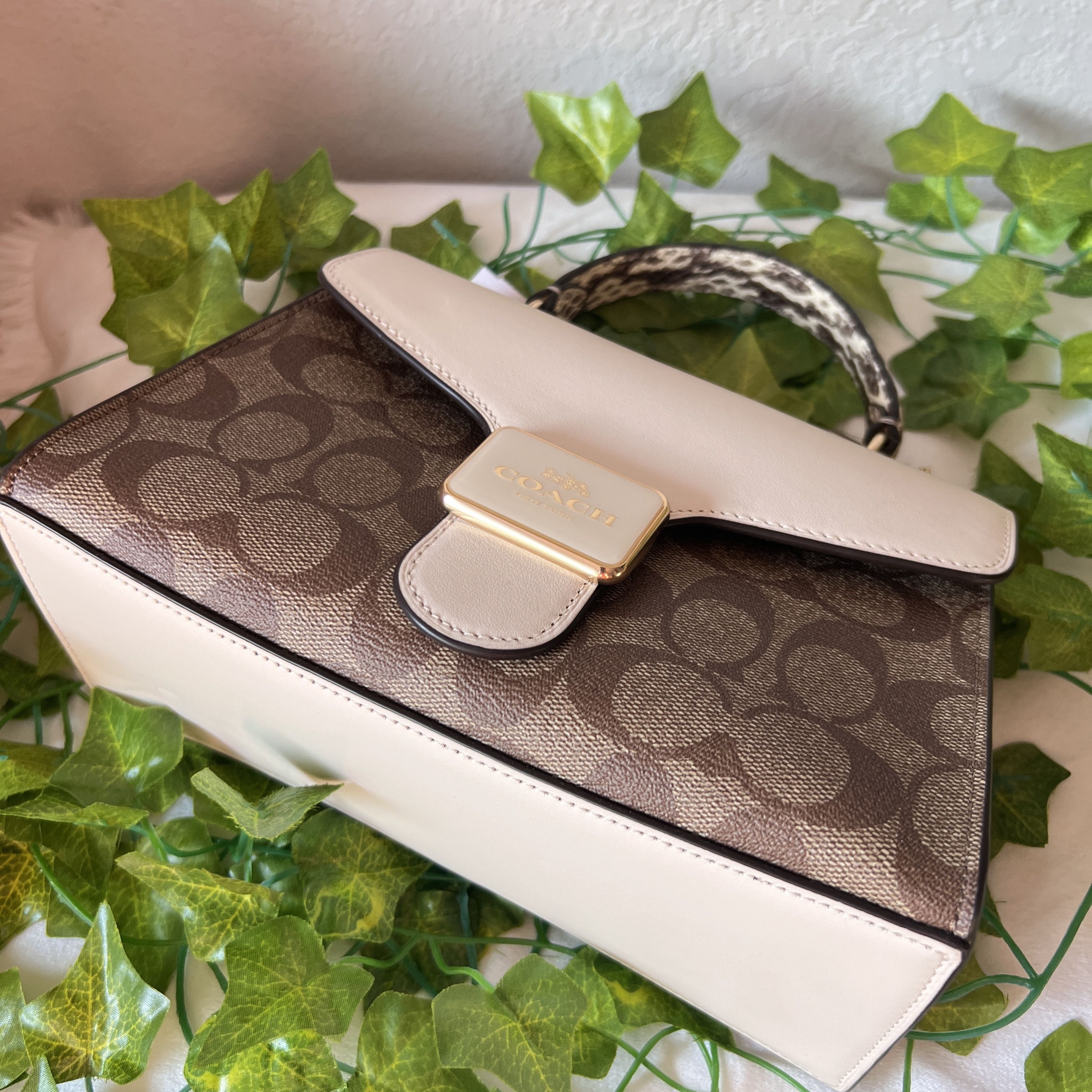 Coach Pepper Satchel In Signature Canvas | Grailed