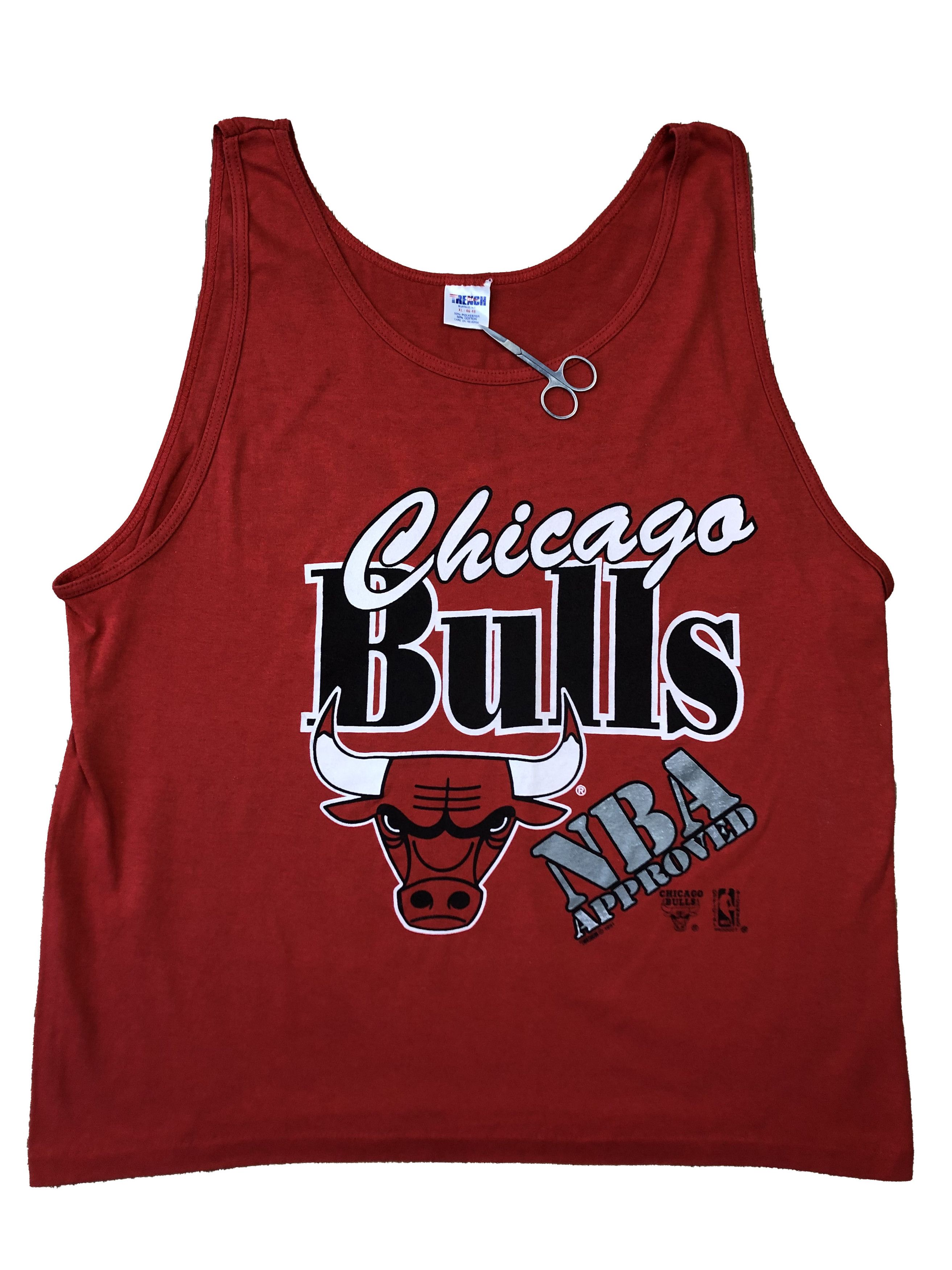 Chicago Bulls × NBA × Vintage Vintage 1991 NBA Chicago Bulls Tee Rare ...