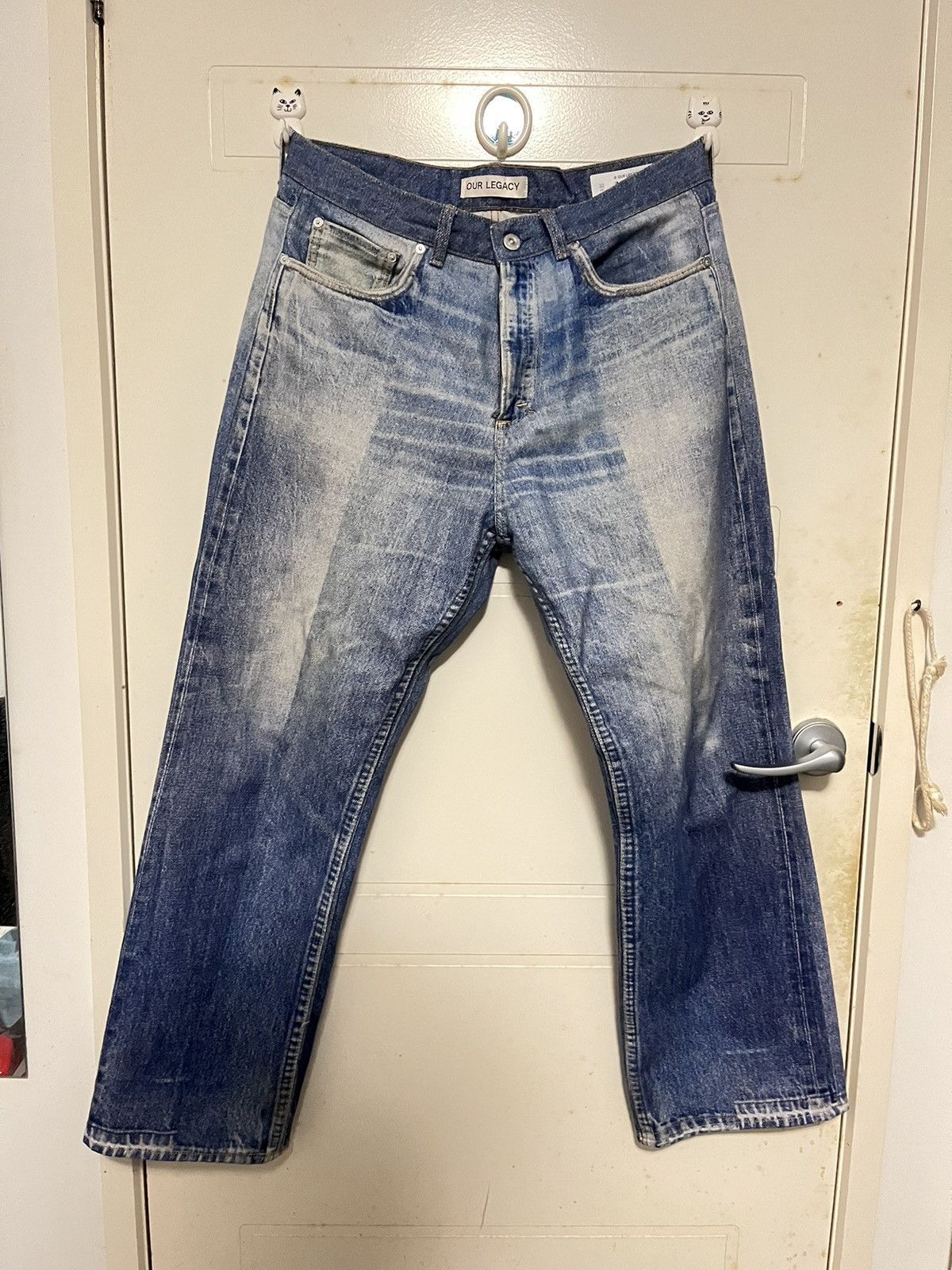 Our Legacy Our Legacy Third Cut Digital Print Denim | Grailed