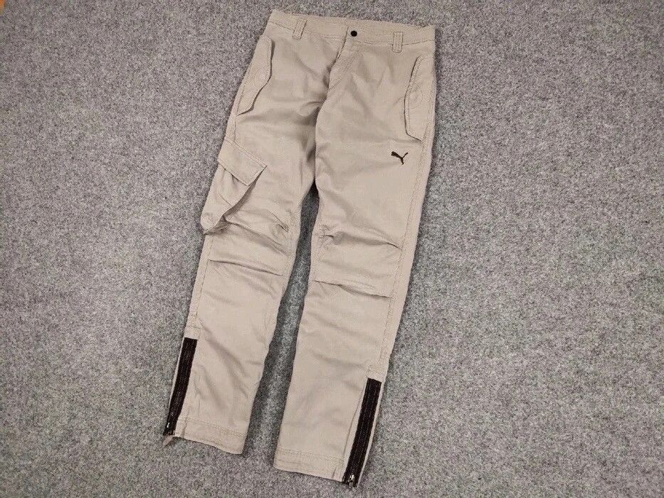 Vintage Vintage Puma Cargo Zip Beige Japan Pants Travis Scott Hype ...