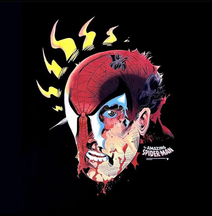 Marvel Comics MASK AND DISGUISE SPIDER SENSE SHIRT X MEN SPIDERMAN ...