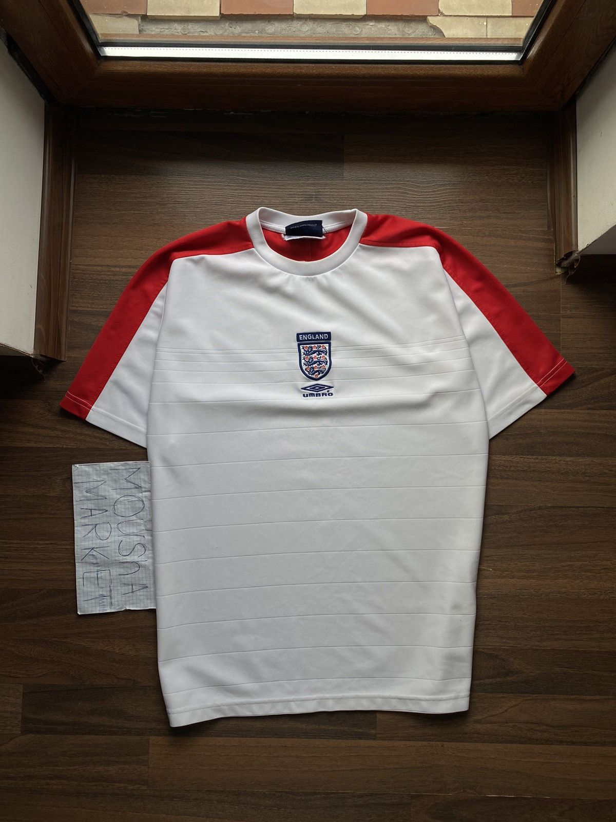 Vintage ENGLAND 2000-2003 AWAY FOOTBALL SHIRT SOCCER JERSEY UMBRO | Grailed