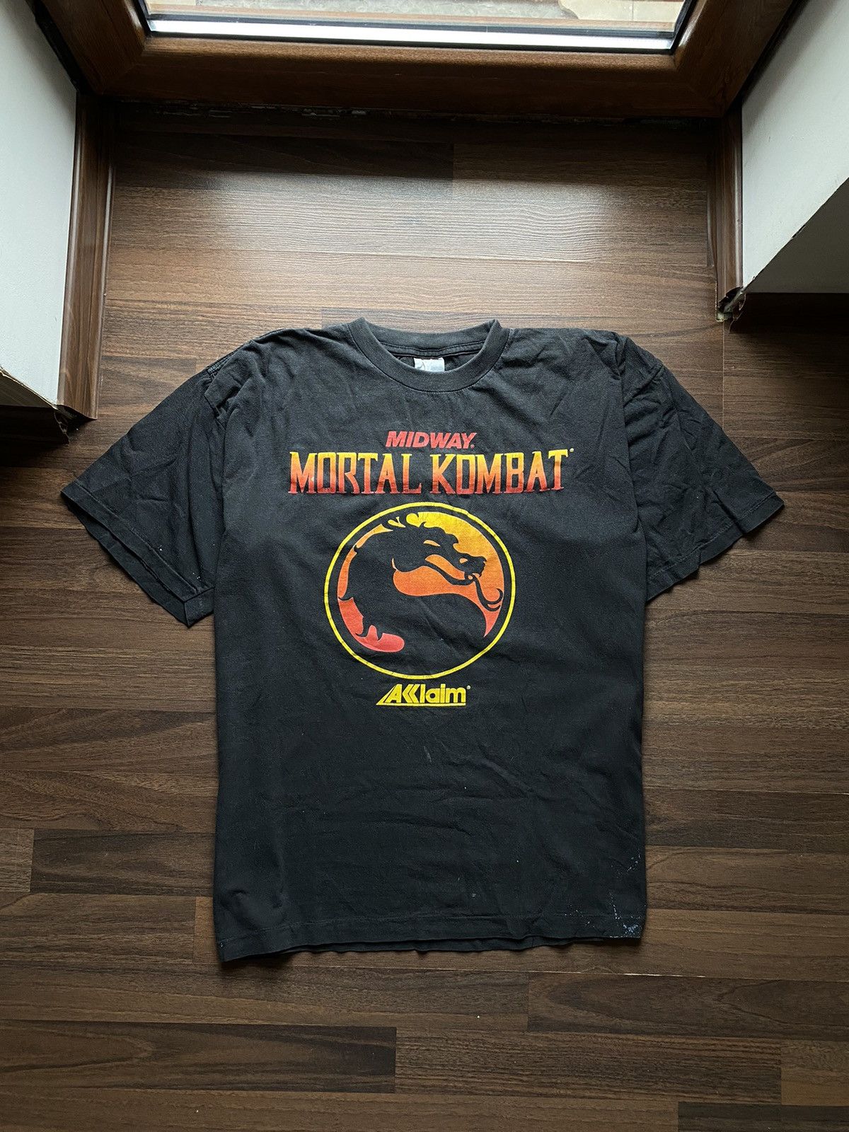 Vintage Vintage 90’S Mortal Kombat Video Game Single Stitch Midway ...