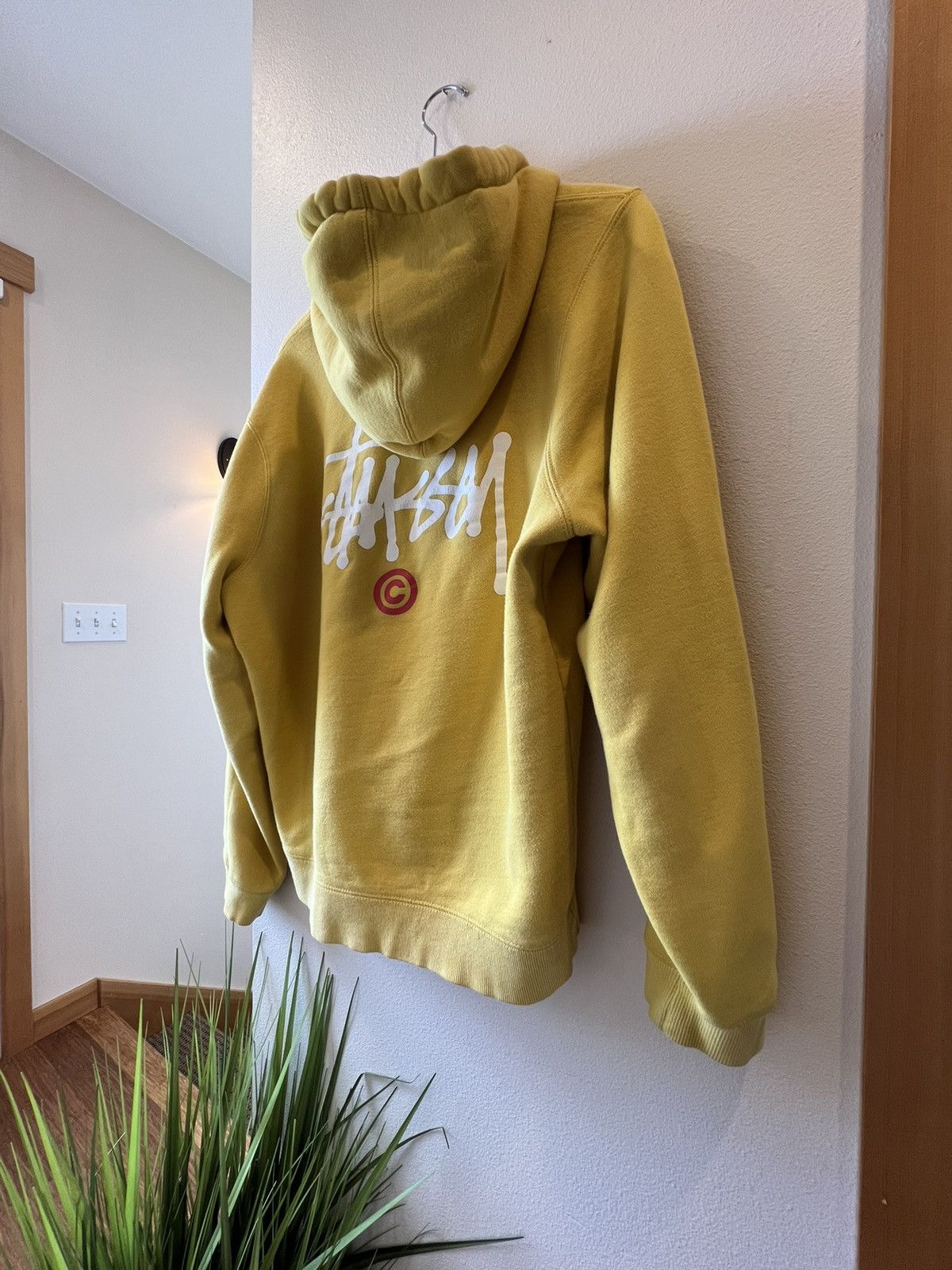 Stussy Stussy - Vintage Logo Hoody - Yellow | Grailed