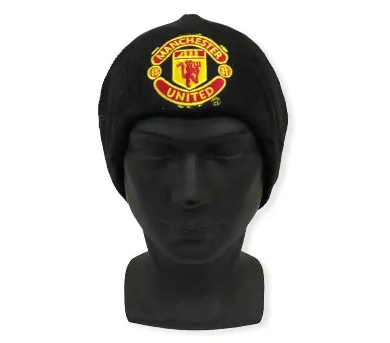 Soccer Jersey Manchester United Football Club Logo Beanie Hat | Grailed