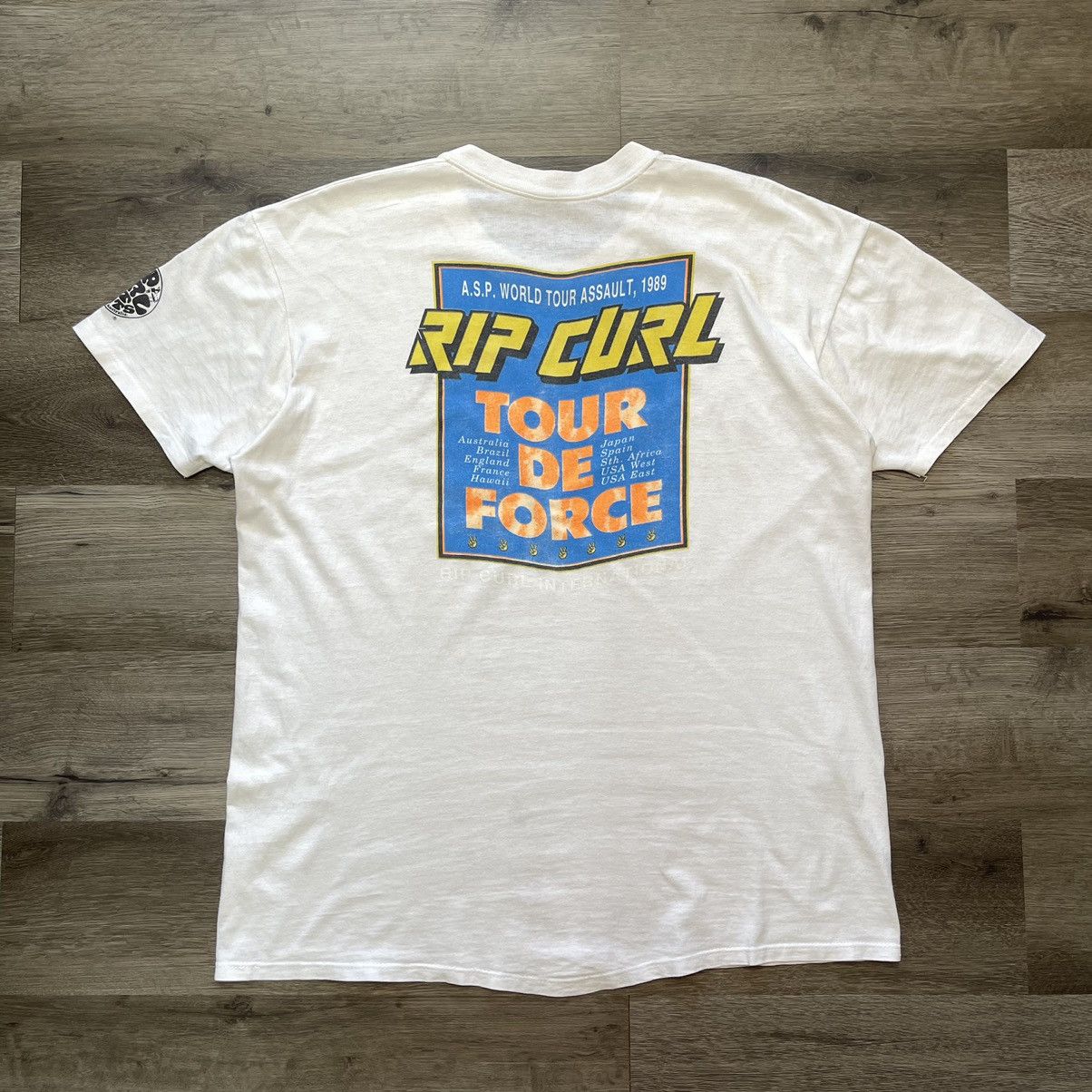 Vintage Vintage 80’s RIP CURL A.S.P. WORLD TOUR ASSAULT 1989 | Grailed