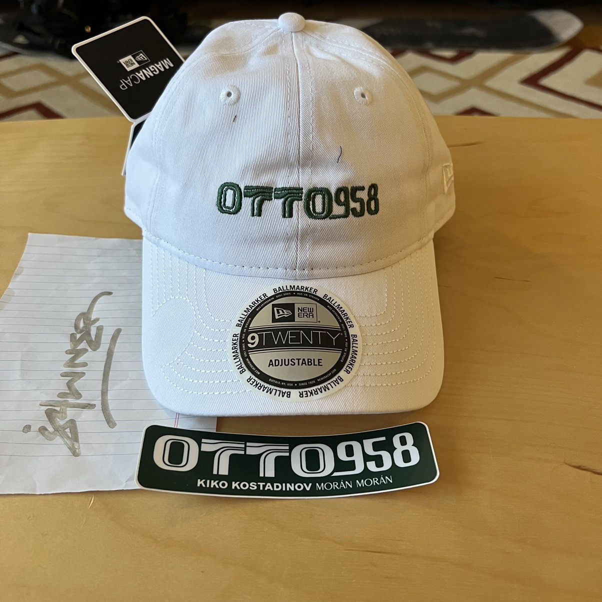 Kiko Kostadinov × Otto OTTO 958 LOGO WHITE HAT | Grailed