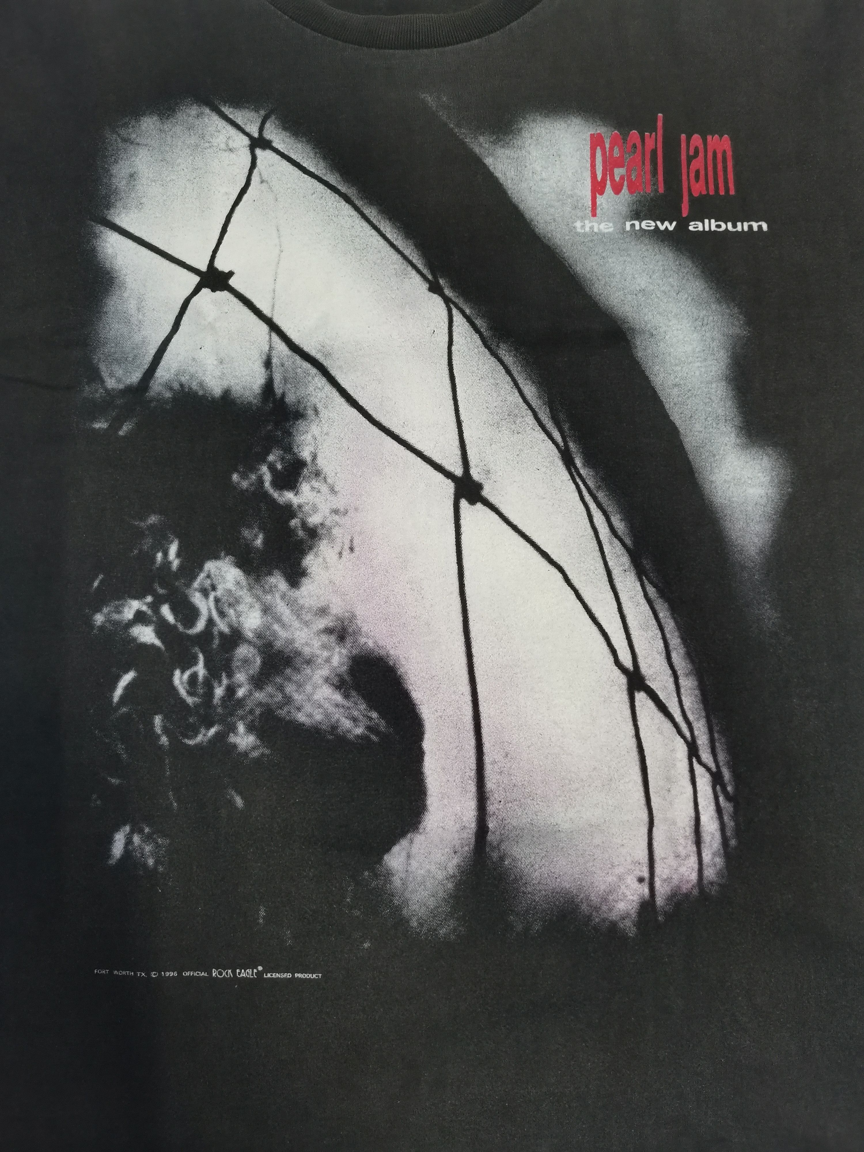 Vintage Vintage Pearl Jam 1996 The New Album Bootleg Tee | Grailed