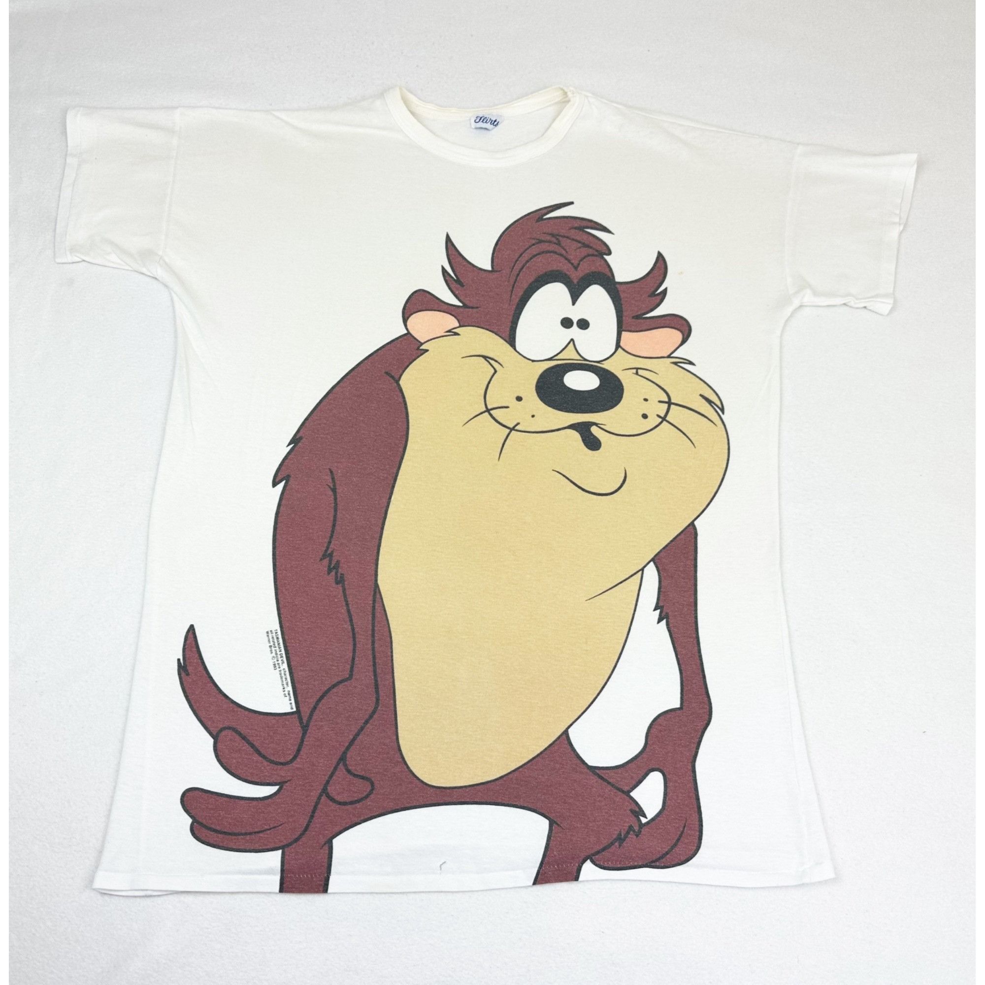 Streetwear × Vintage Vintage 1993 Taz Sleep Shirt Night Gown Looney ...