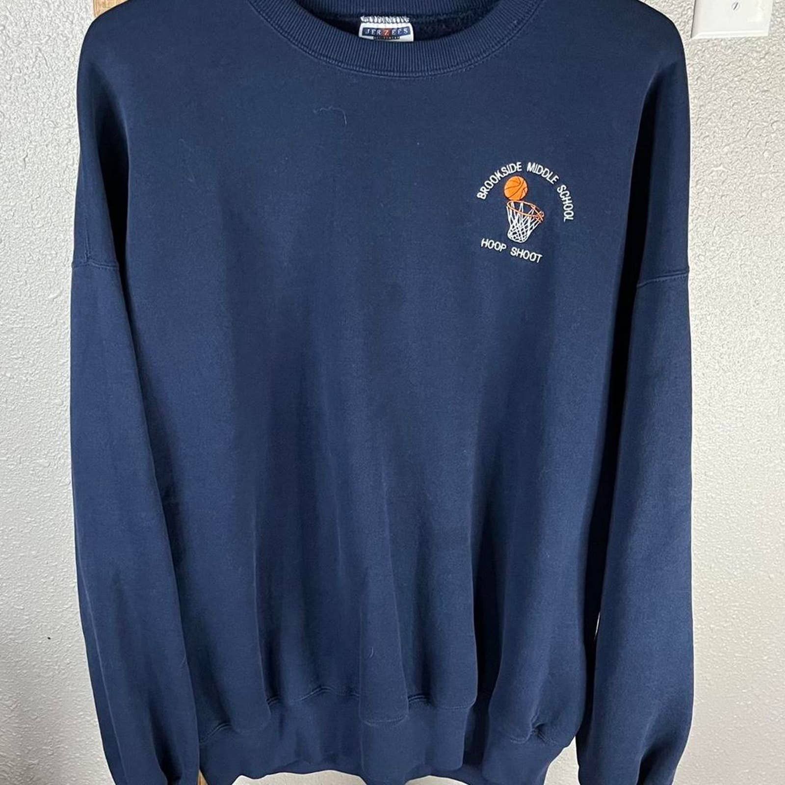 Vintage Vintage 1990s Brookside Middle School crewneck | Grailed