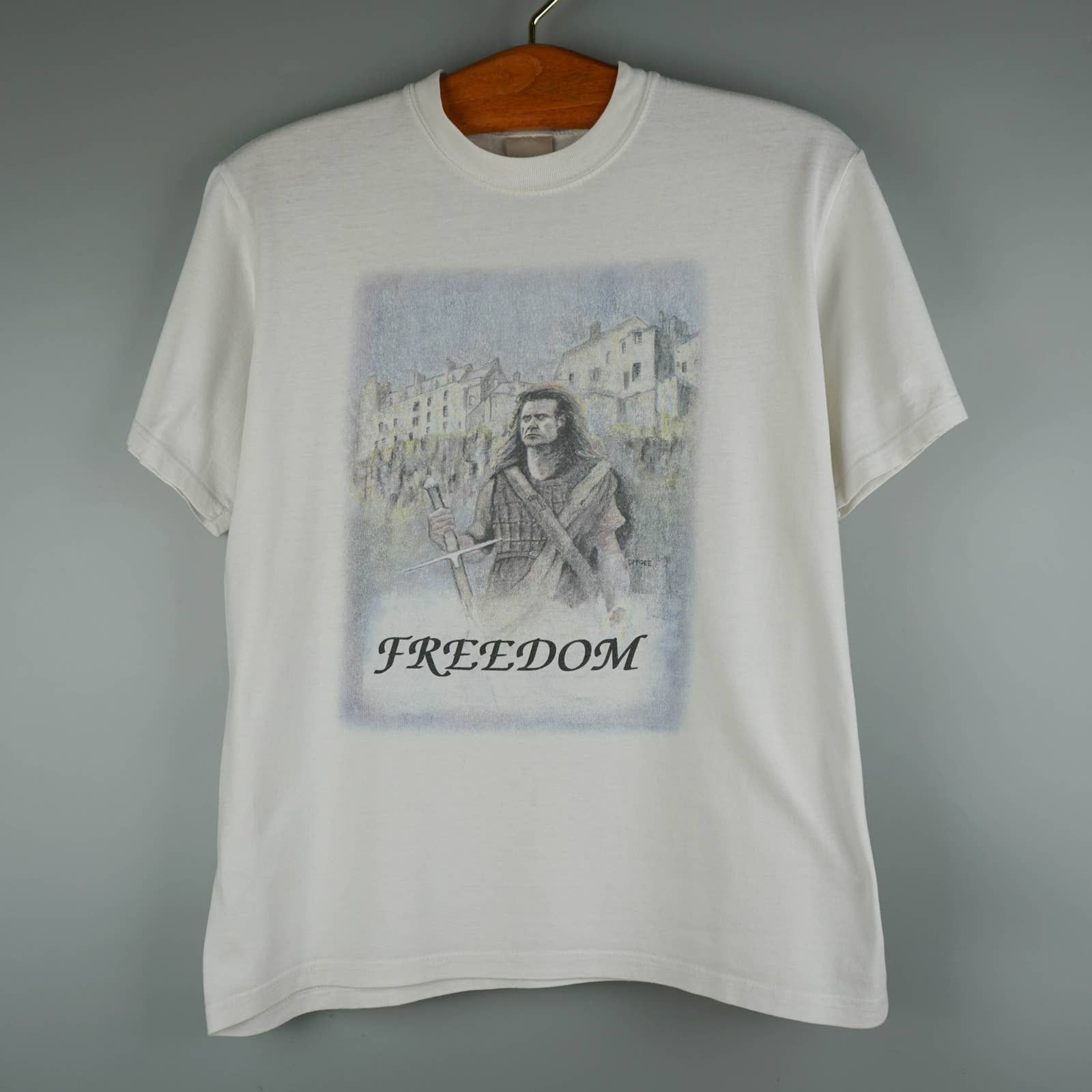 Movie × Vintage Vintage 1995 Braveheart t-shirt | Grailed