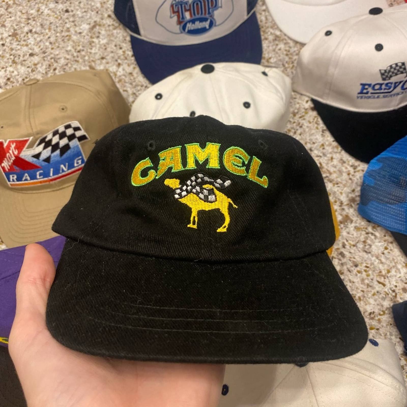 Camel Vintage 90s Camel Deadstock Black Hat | Grailed