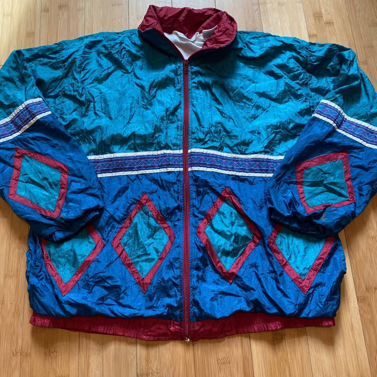 Aztech Mountain Vintage Windbreaker Aztec Print | Grailed
