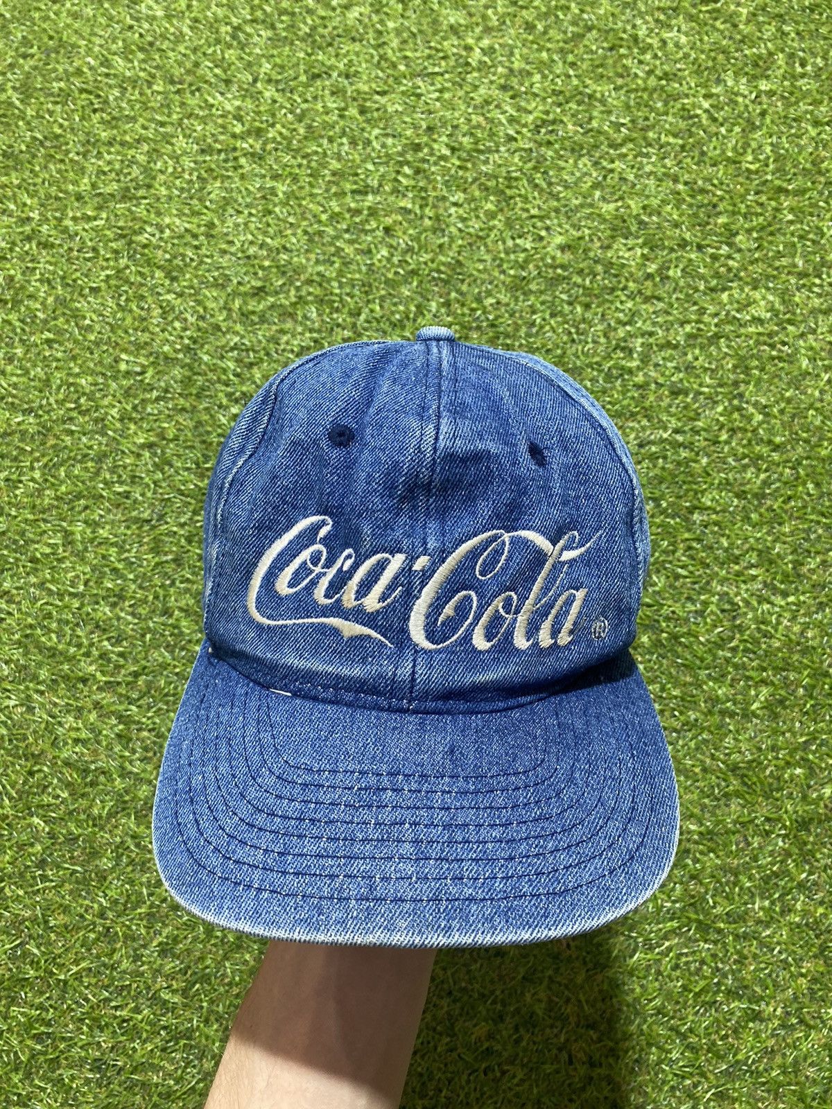 Coca Cola × Streetwear × Vintage Vintage 1993 Coca Cola cap big logo ...