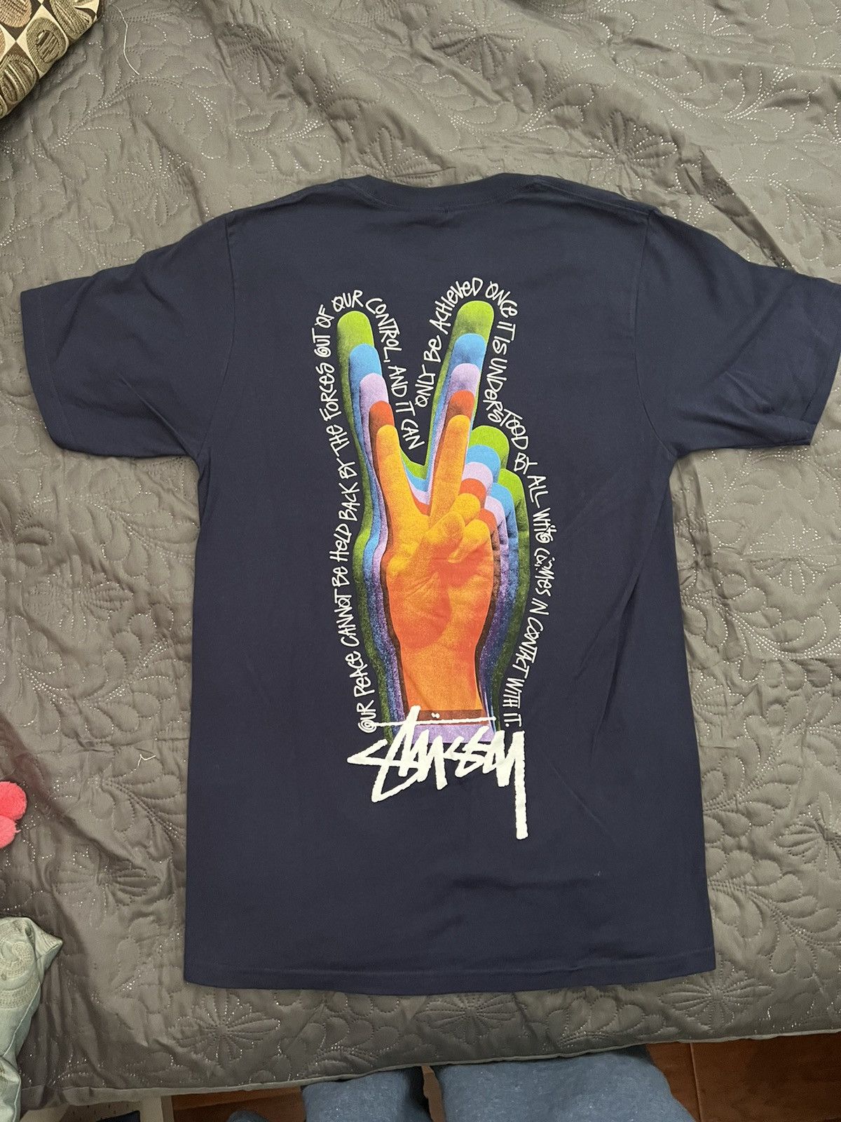 Stussy peace hands TEE | Grailed
