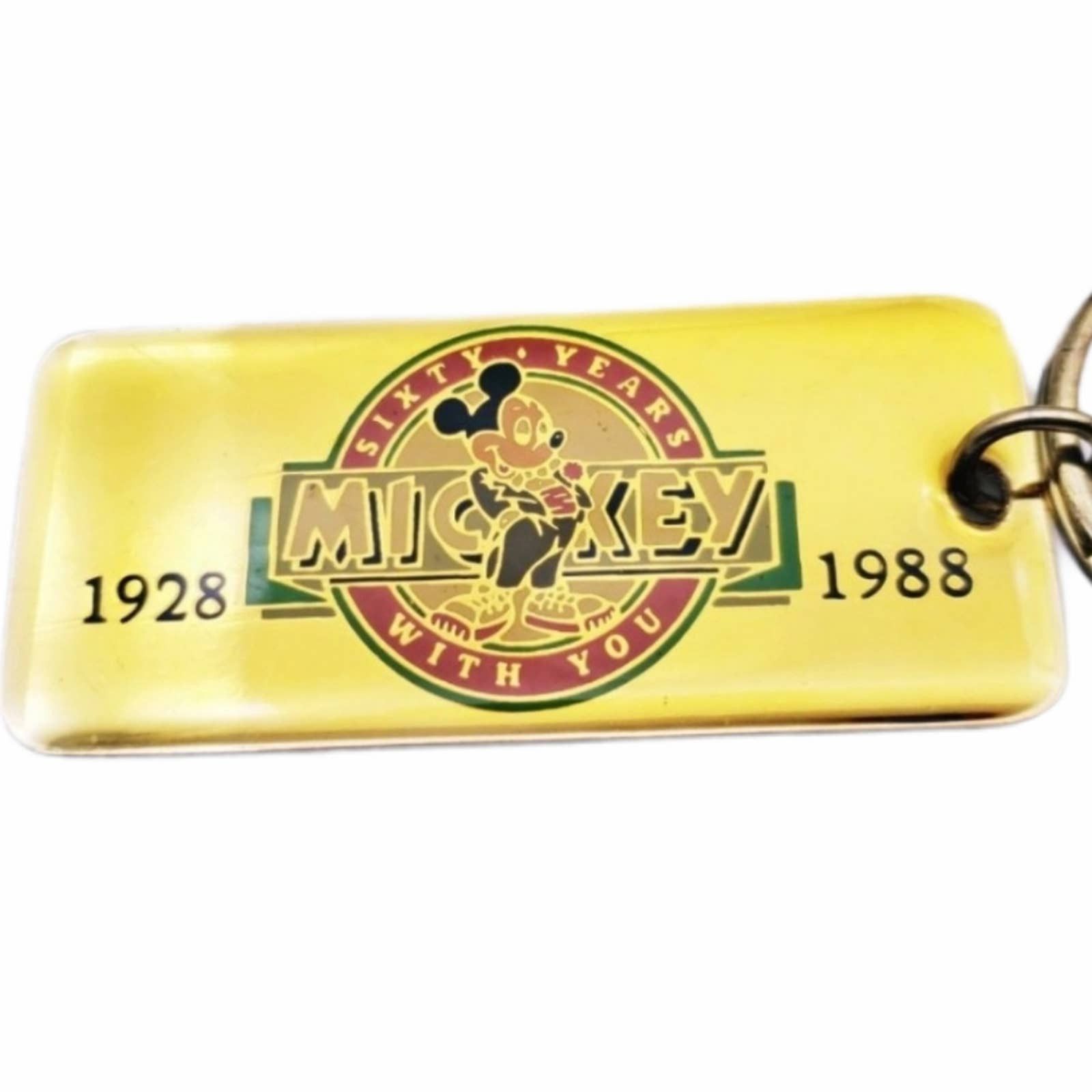 Disney Vintage Disney Mickey 60 Years With you 80's Keychain | Grailed
