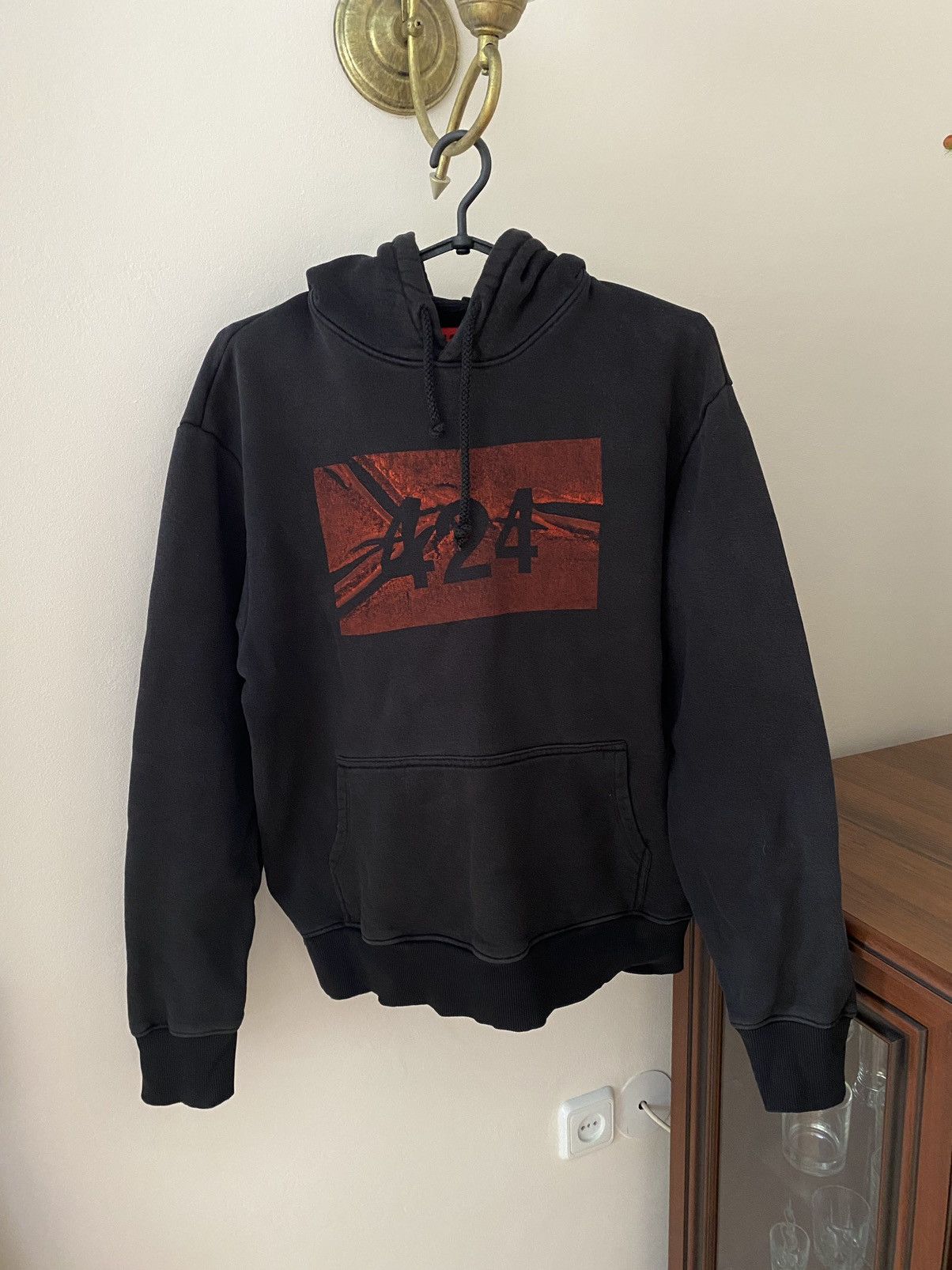 424 On Fairfax 424 On Fairfax Logo Hoodie | Grailed