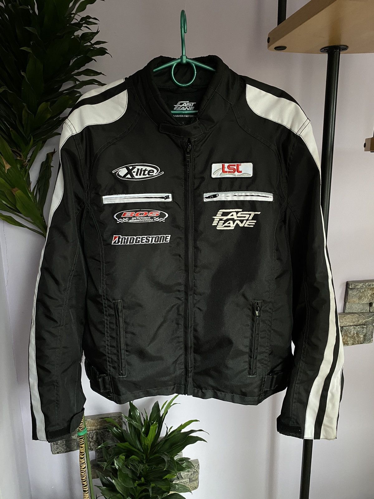 Hype × MOTO × Vintage Fast Lane Moto race car jacket 90's | Grailed