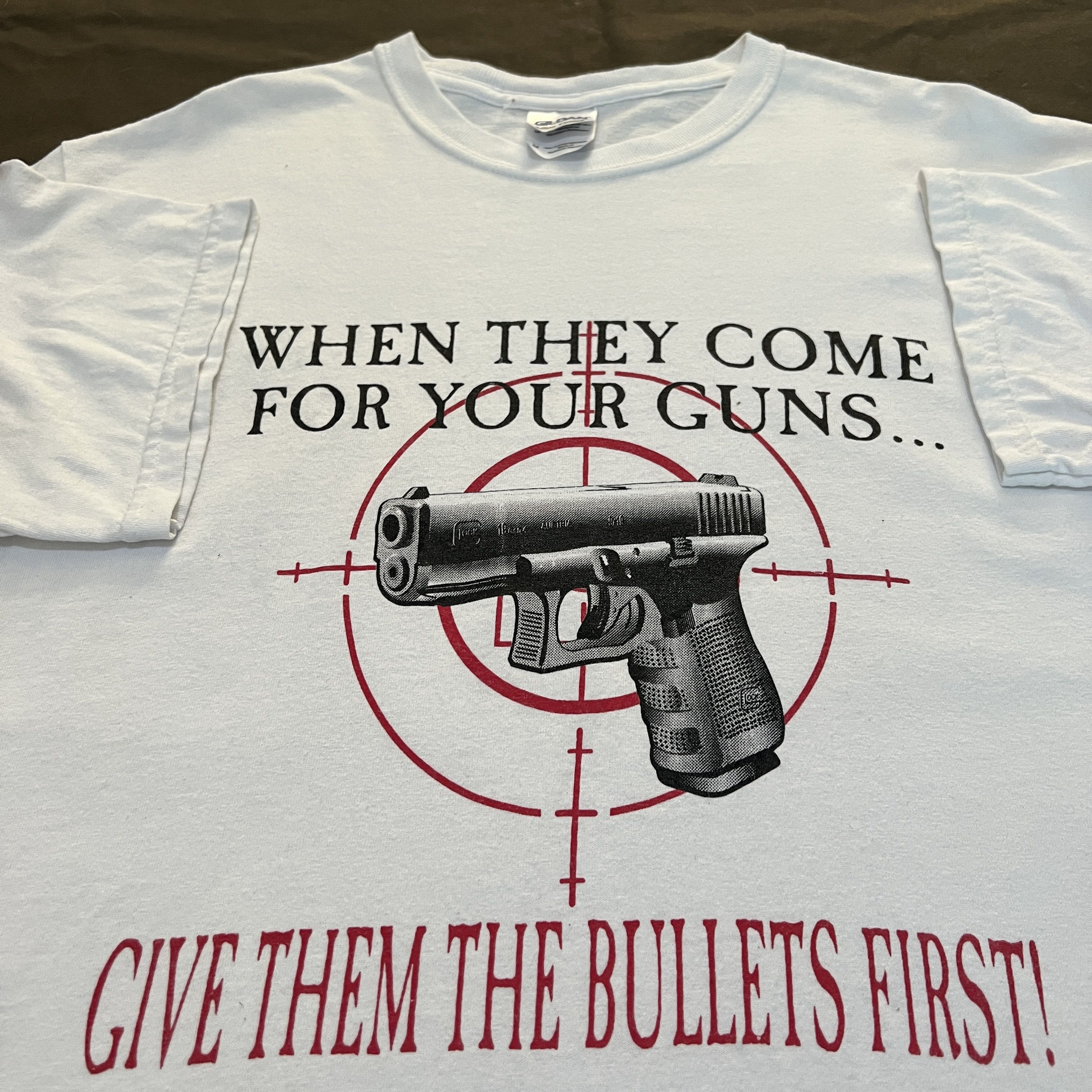 Glock House × Streetwear × Vintage Vtg Glock give them the bullets ...