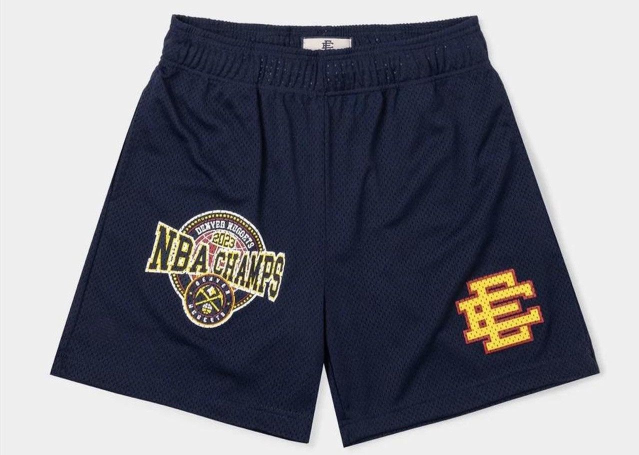 Eric Emanuel EE Shorts Denver Nuggets NBA Champs Edition Size M | Grailed