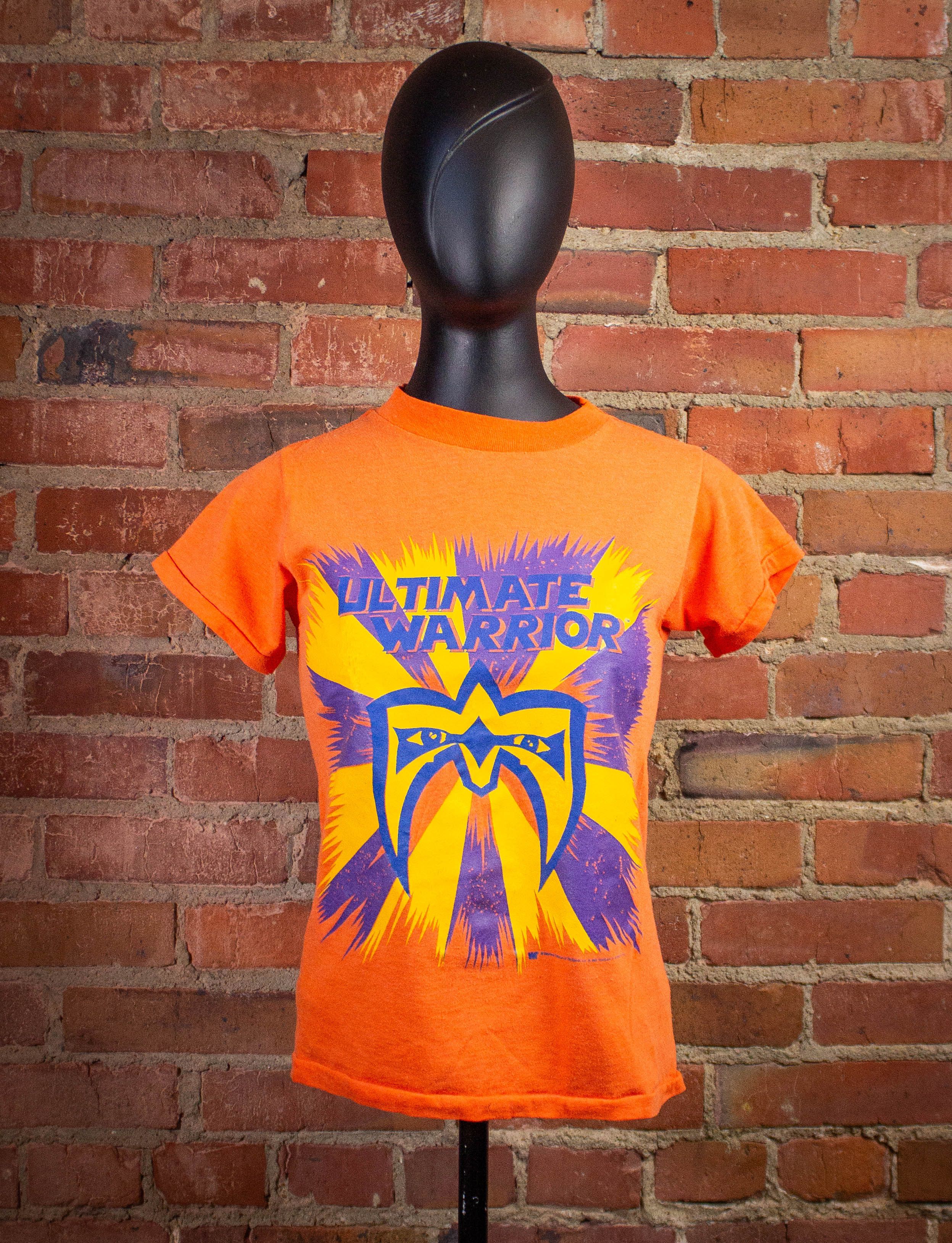 Vintage × WWF Vintage Ultimate Warrior WWF Graphic T Shirt 1988 | Grailed
