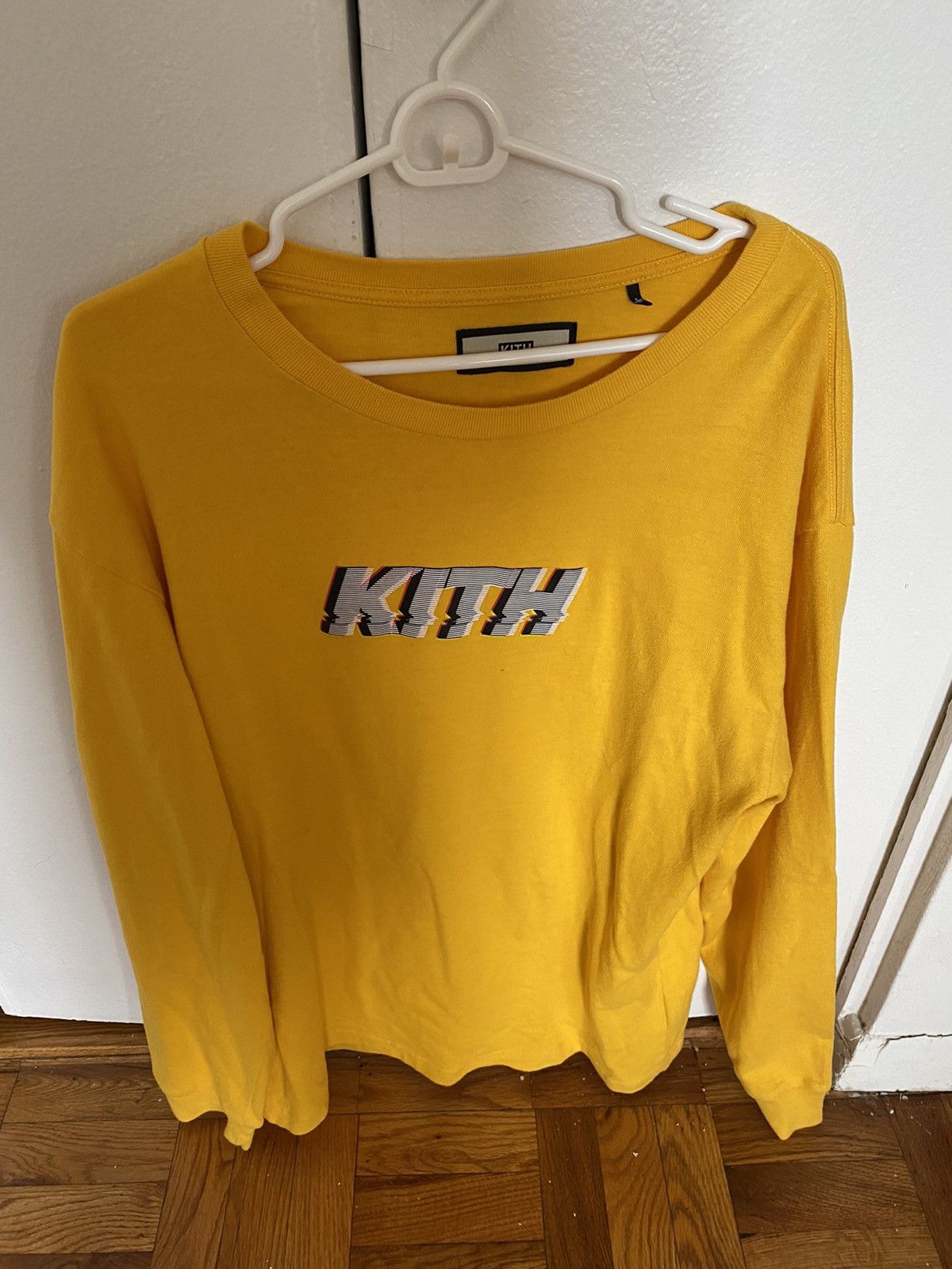 Kith RARE 2017 Kith Static Logo Long Sleeve Tee | Grailed