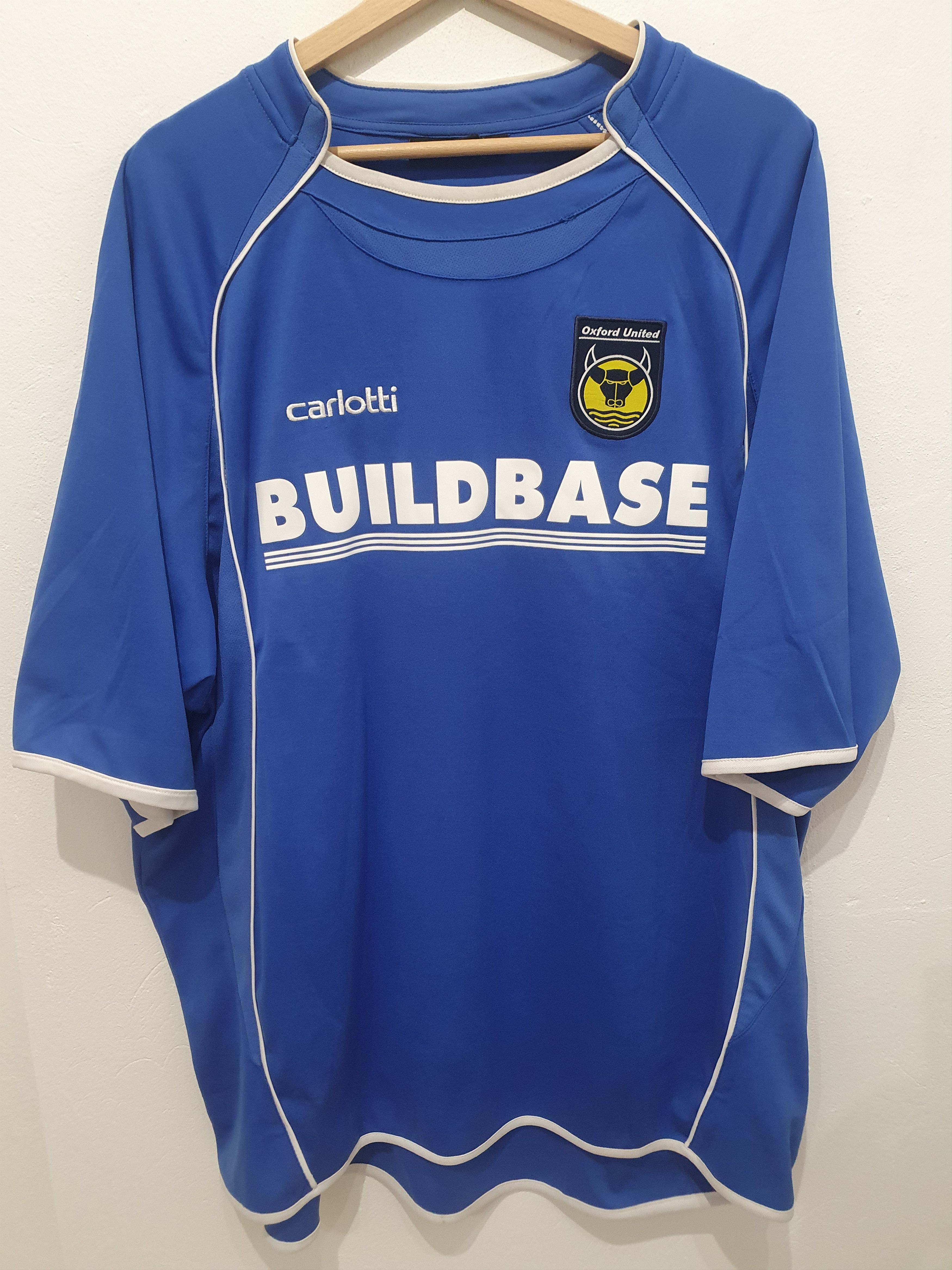 Jersey × Soccer Jersey × Sportswear OXFORD UNITED 2008 2009 CARLOTTI ...