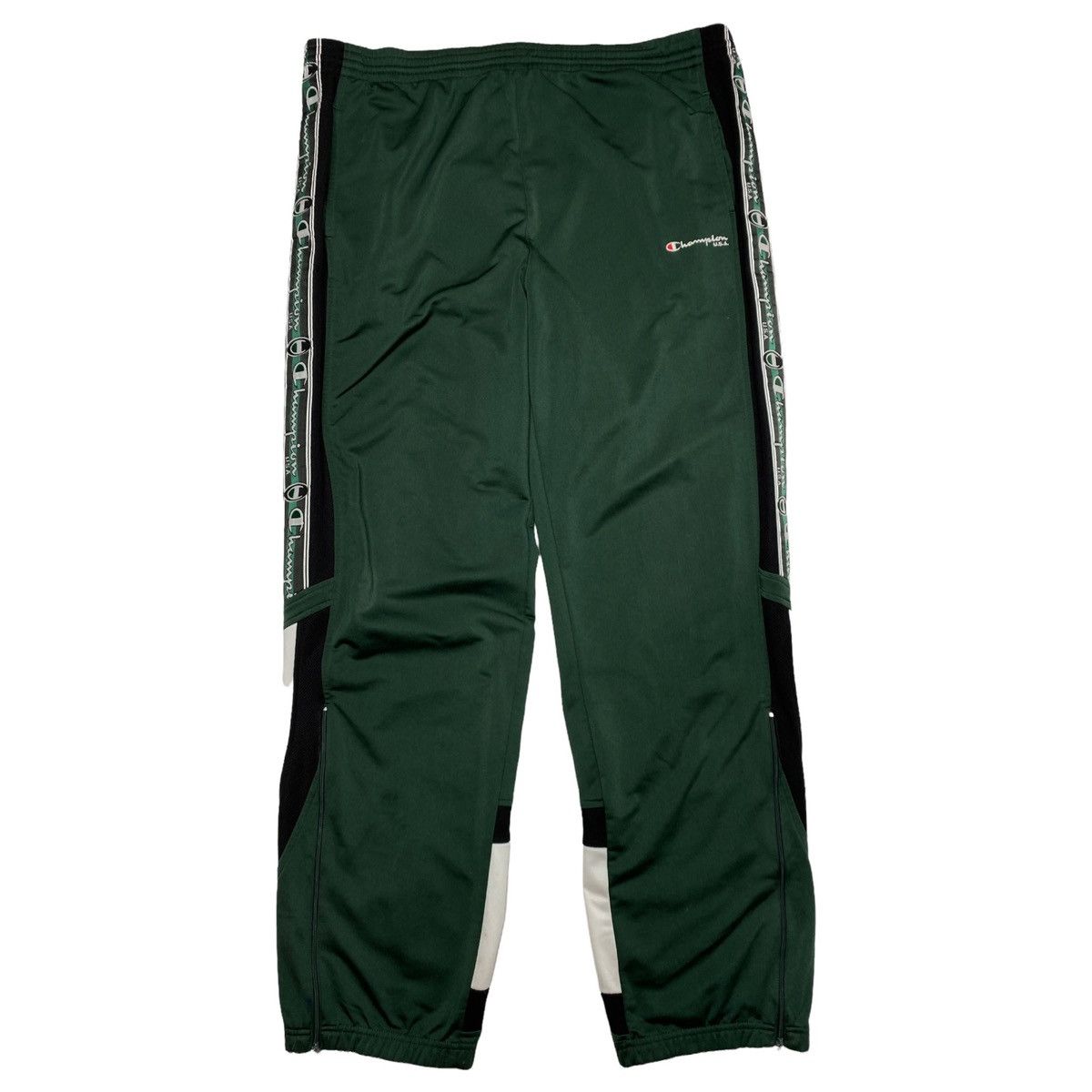 Champion × Streetwear × Vintage 🔥LASTDROP🔥 XL 90s Tape Logo Emerald ...