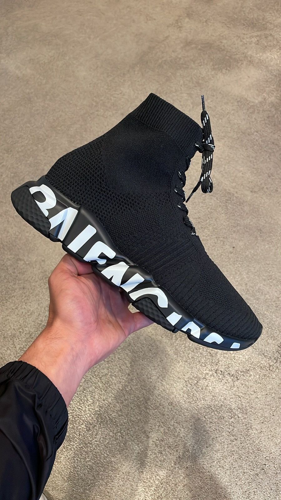 Balenciaga Balenciaga Laced Speed Sneaker Graffiti Sole | Grailed